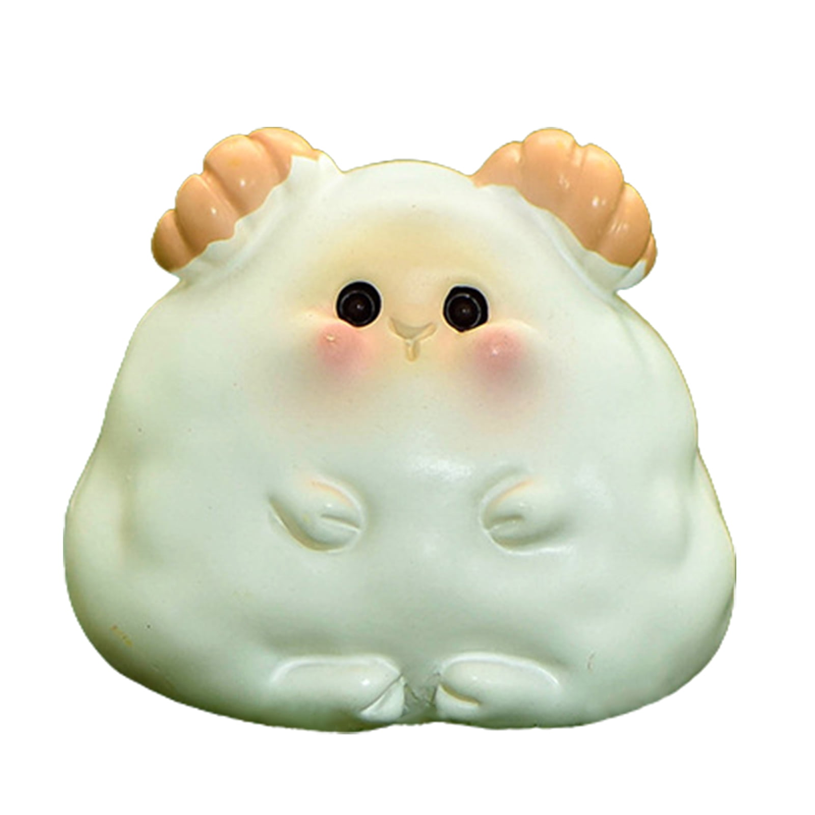 Farfi Handmade Resin Adorable Animal Shape Miniature Statue Decor ...