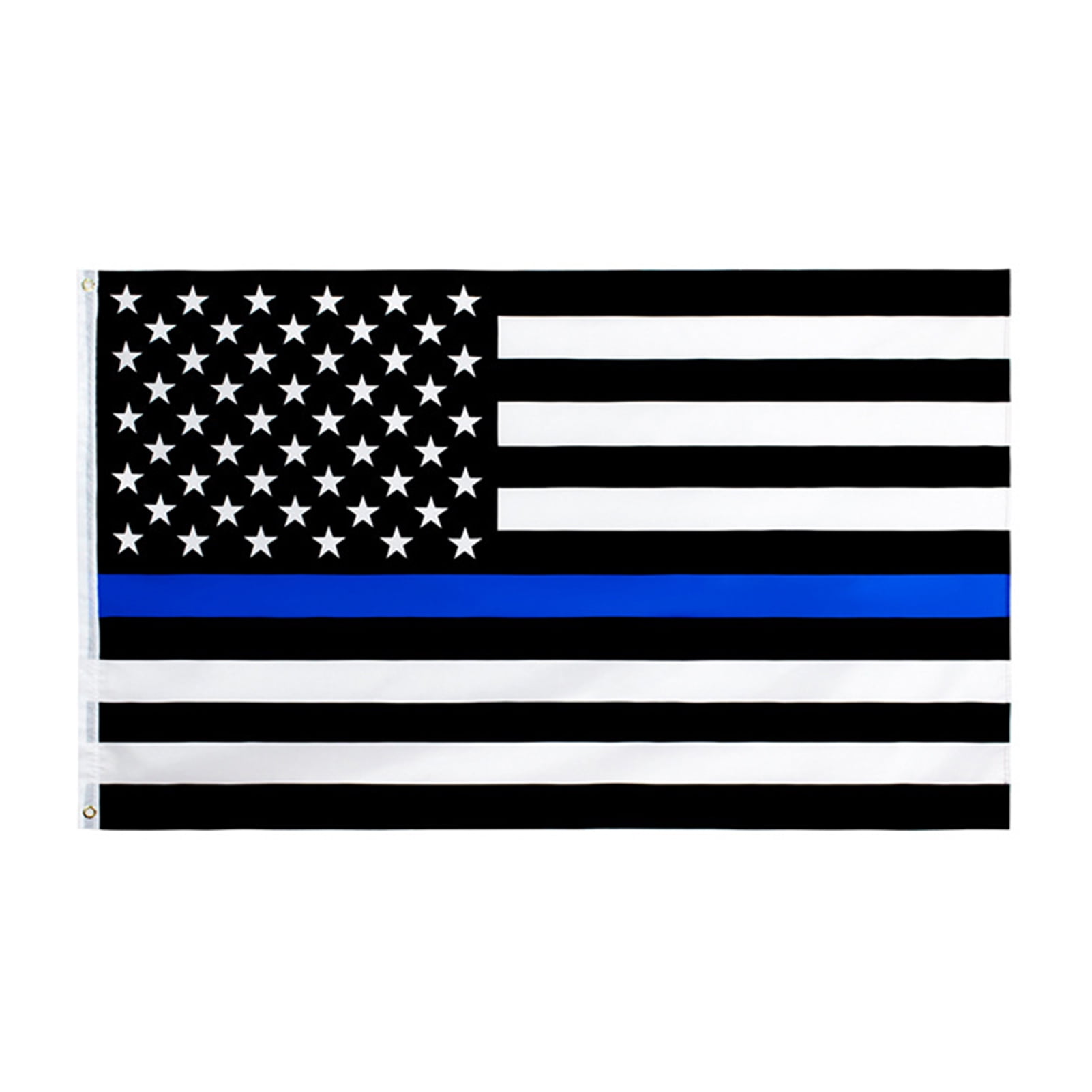 Farfi Hanging Flag Stripes Unfading American 90cmx150cm USA Police Flag ...