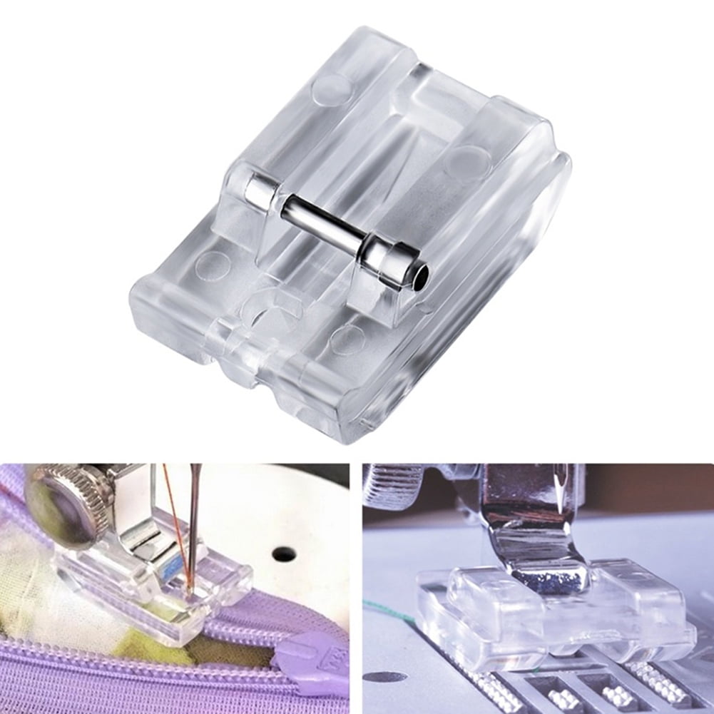 Farfi Home Domestic Sewing Machine Parts Invisible Zipper Foot Plastic ...