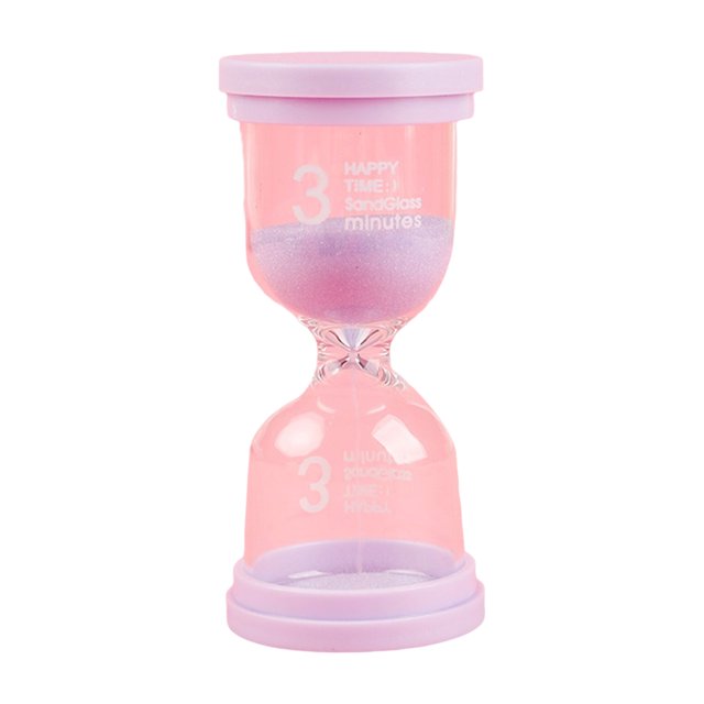 Farfi Hourglass Timer Attractive Eco-friendly Glass 3/15/30 Minutes ...