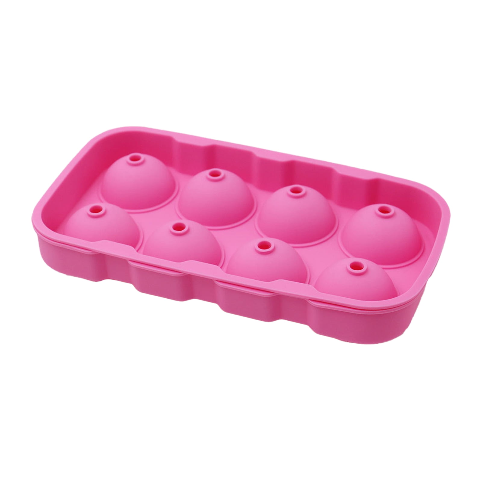Farfi Ice Ball Mold 8 Cells Easy to Release Silicone Spill Resistant ...