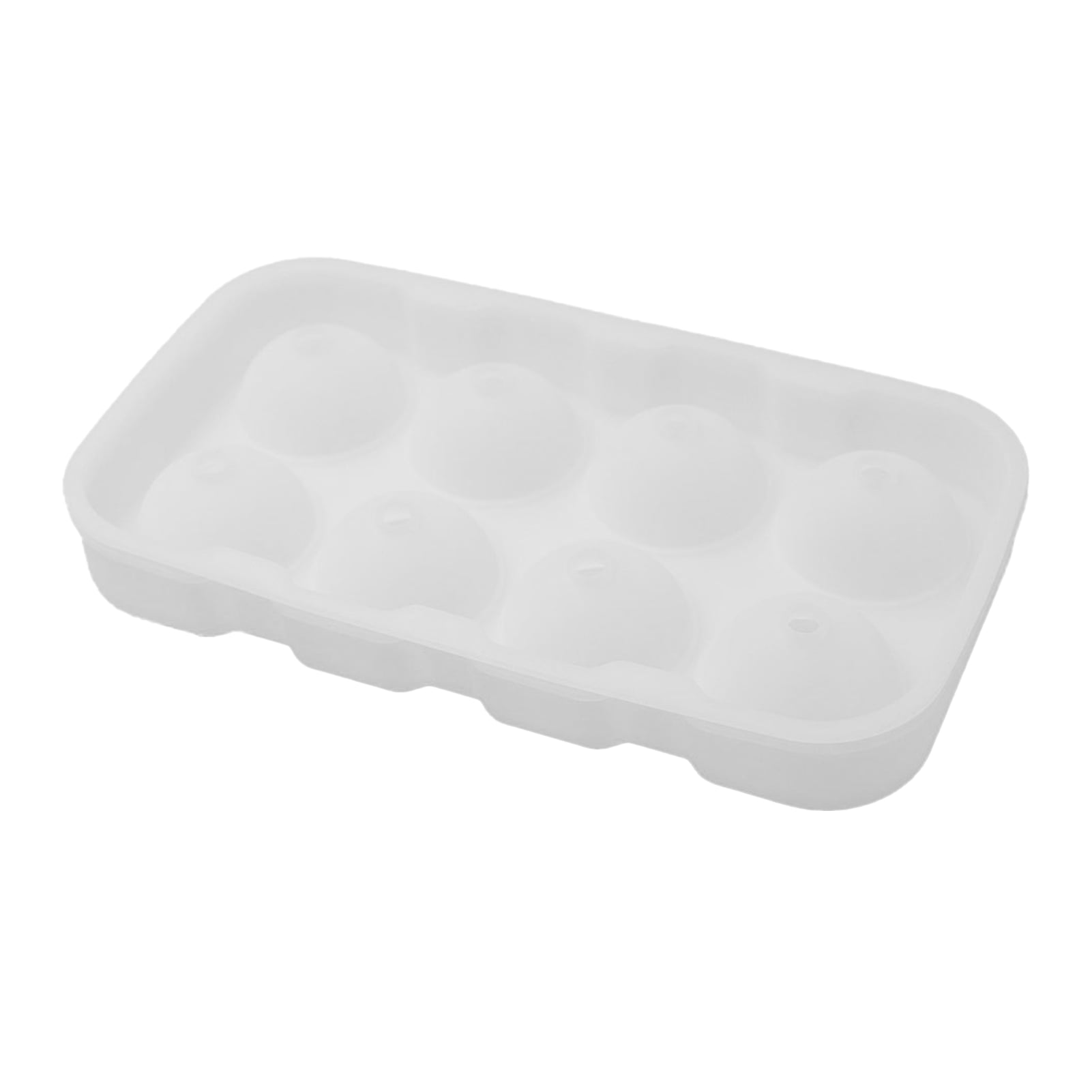 Farfi Ice Ball Mold 8 Cells Easy to Release Silicone Spill Resistant ...