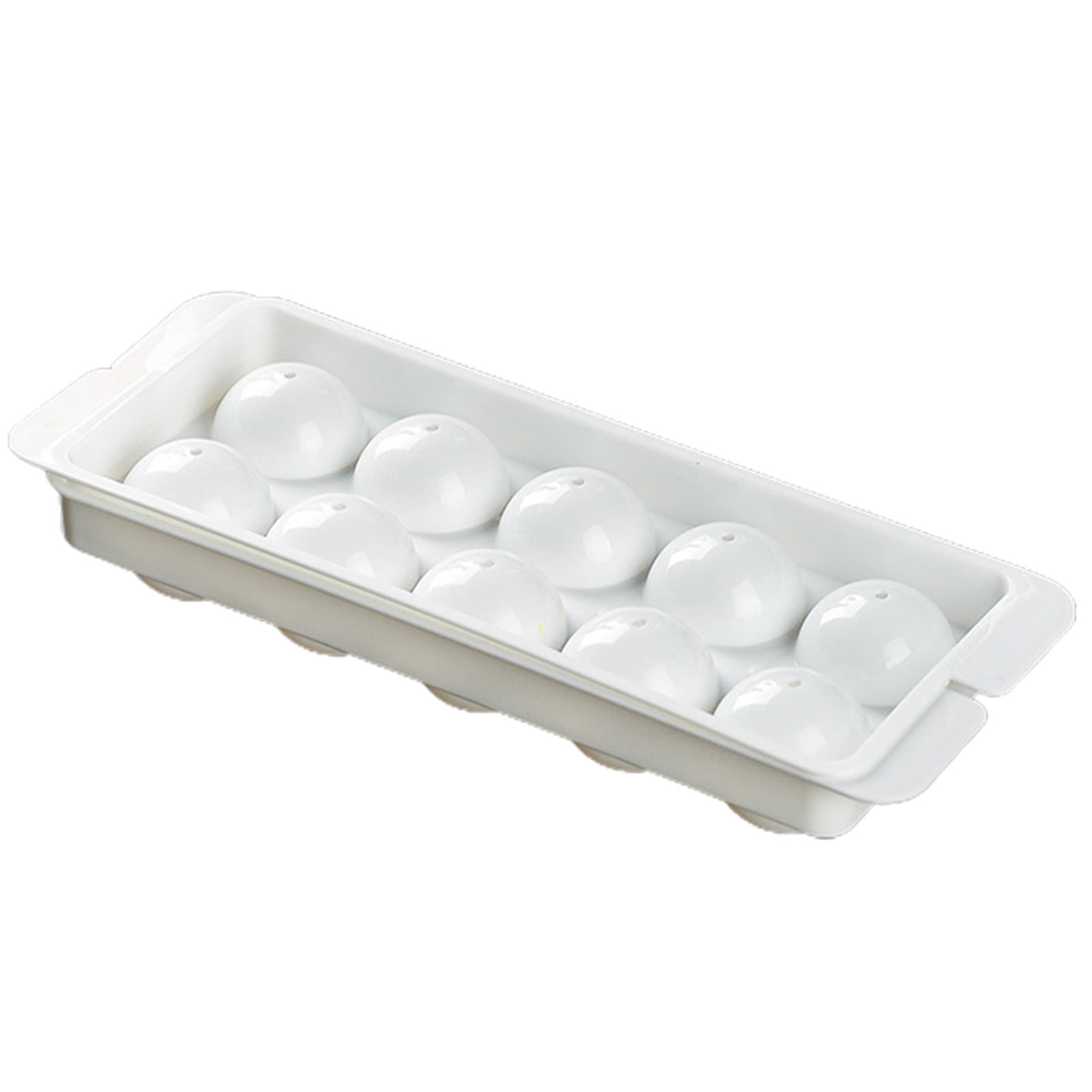 Farfi Ice Tray Mold Reusable Round Shape Food Grade DIY Silicone 3/10 ...