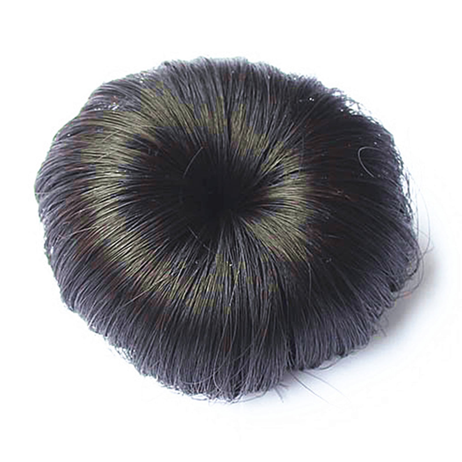 Farfi Kids Girls Hair Bun Extension Wig Hairpiece Wavy Curly Messy ...