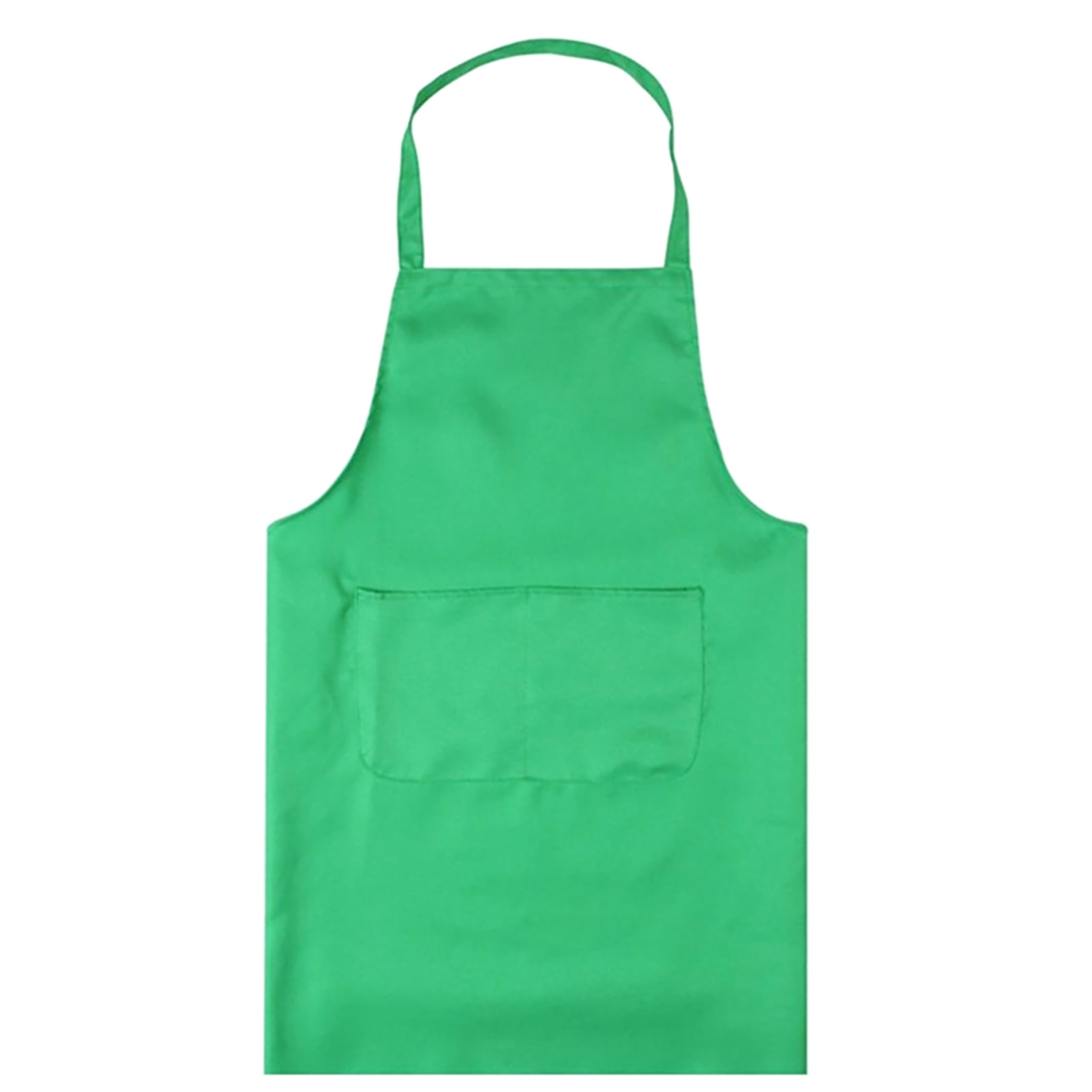 Farfi Kitchen Apron with Pocket Waterproof Oil-proof Sleeveless Grease ...