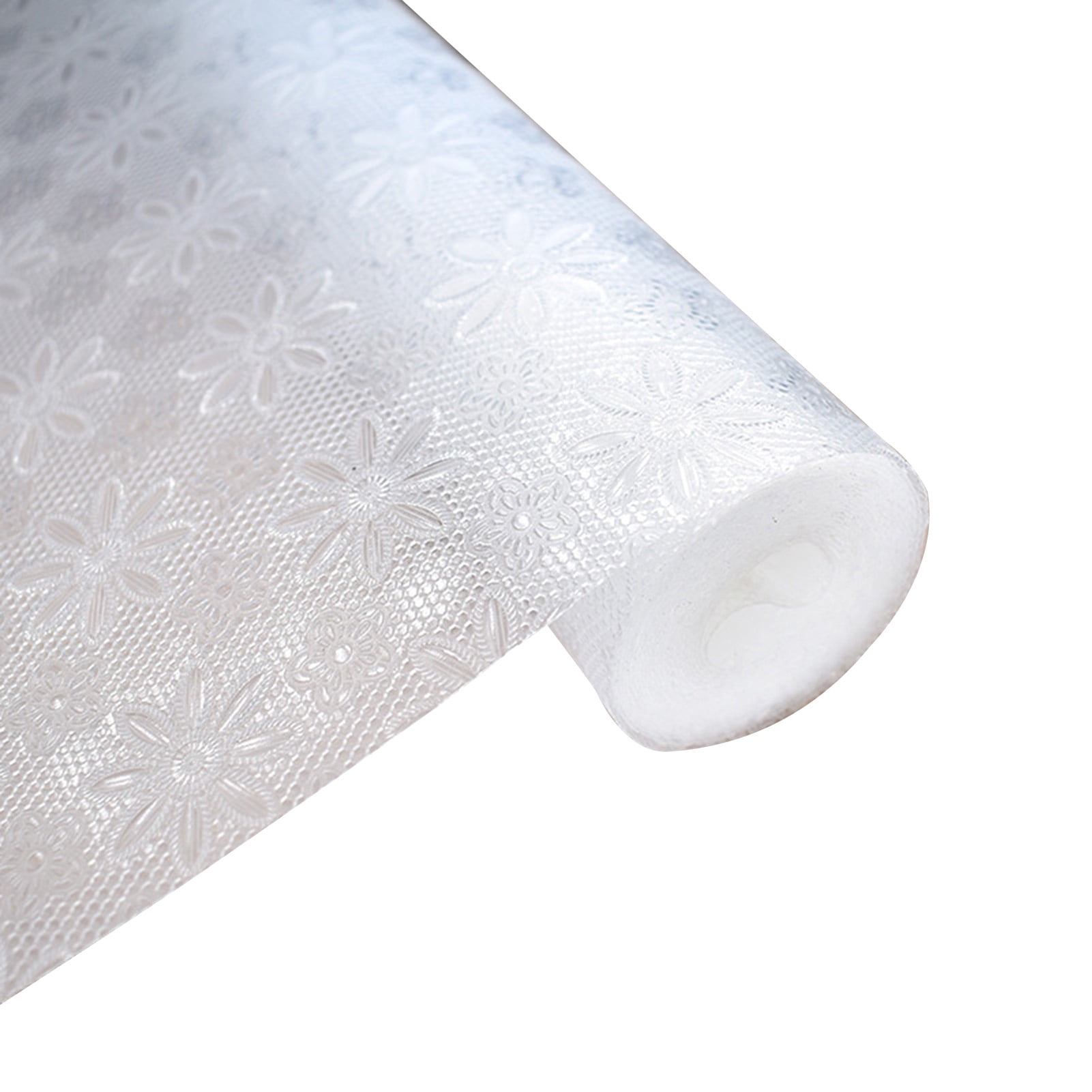 Farfi Kitchen Cabinet Non-Adhesive Shelf Liner Water-Resistant Oil ...