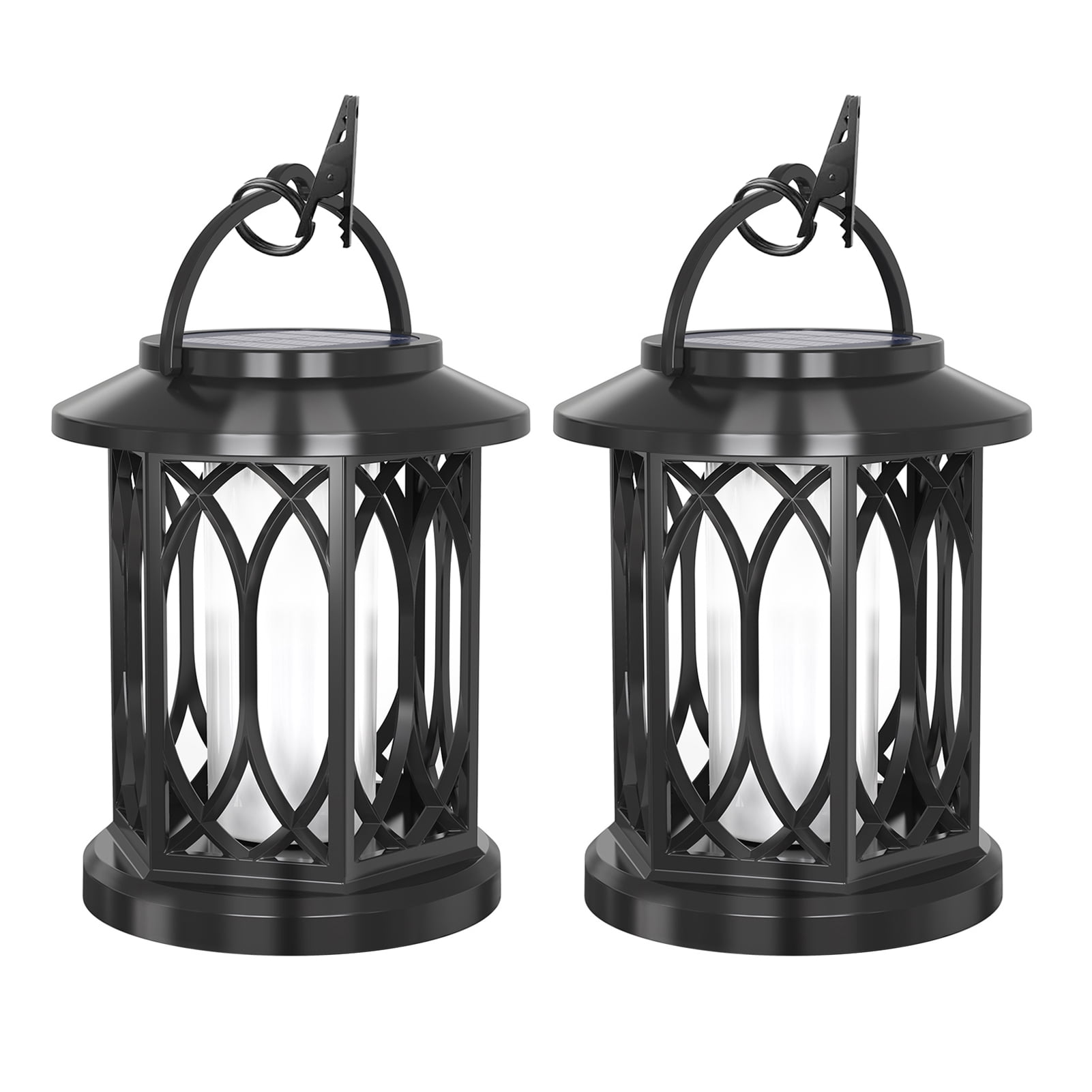 Farfi LED Solar Lamp Flickering Flame Solar Soft Glow Waterproof ...