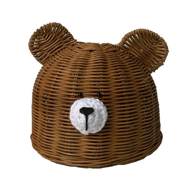 Rattan Lampshade Rattan Basket Chandelier Lamp Shade Woven Lampshade ...