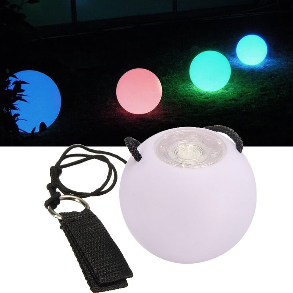 Farfi Lovely Bright Glow Throwing LED Balls Glowing Light Handball ...