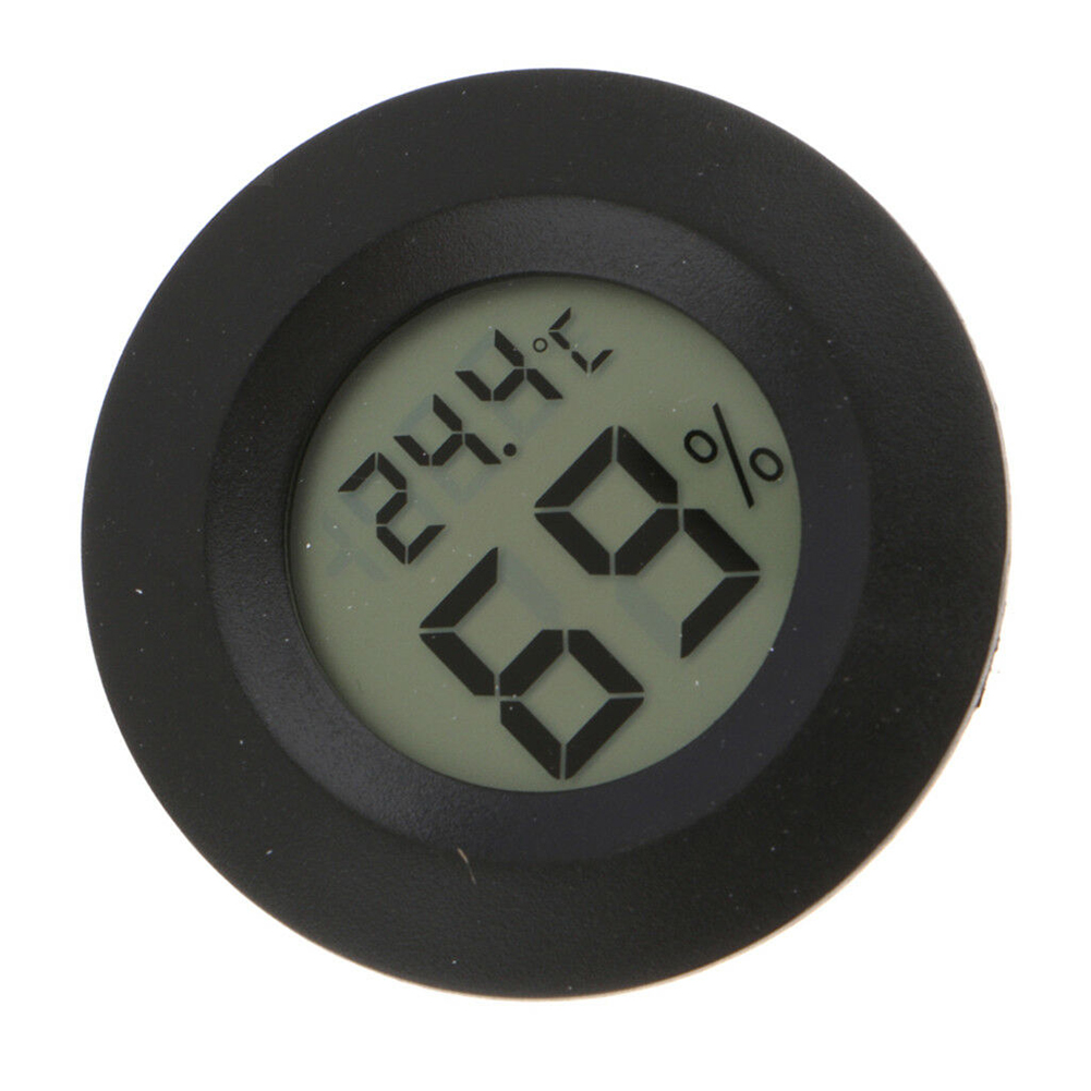Farfi Mini Digital LCD Display Humidity Temperature Gauge Monitoring ...