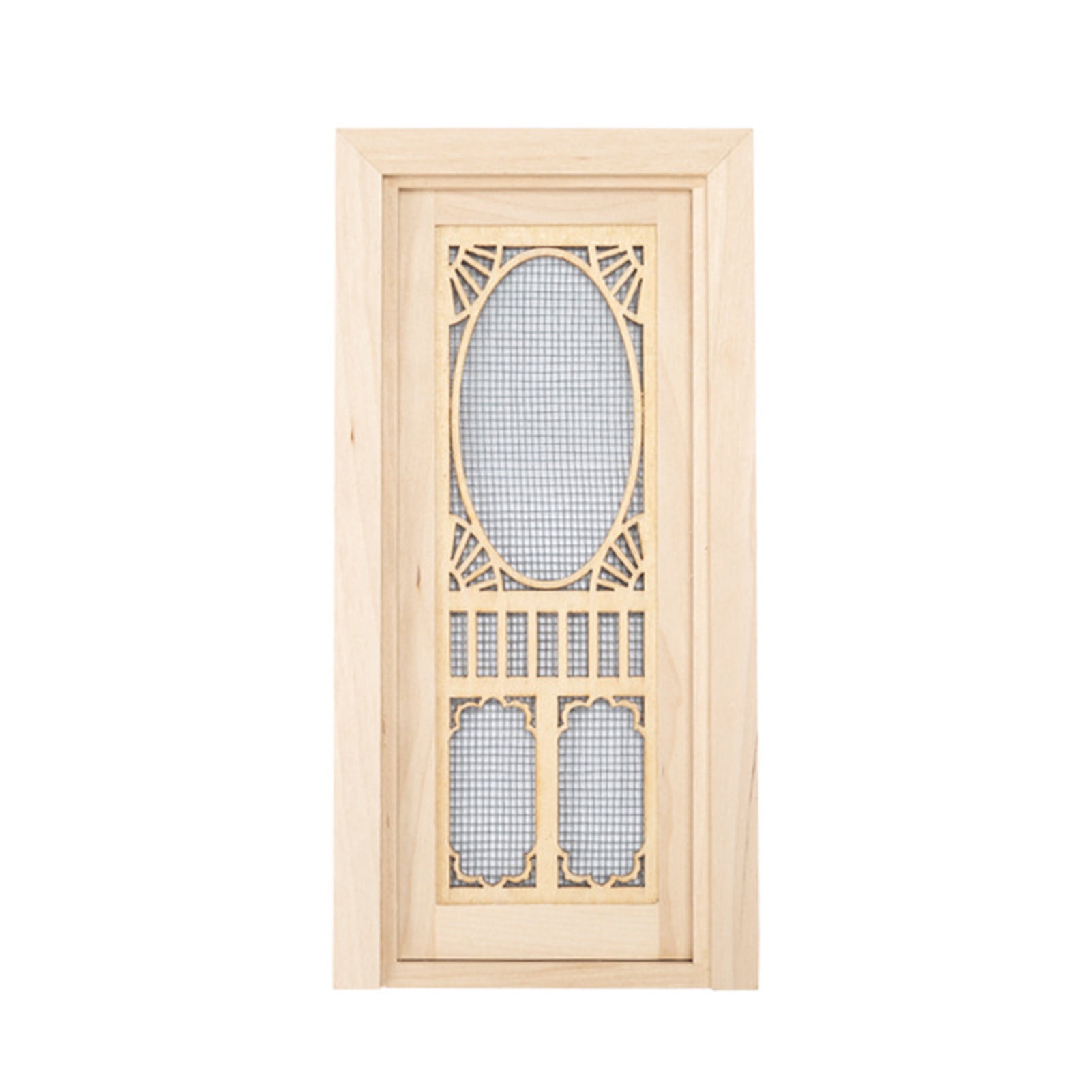 Farfi Mini Door Openable Hollow Out Small 3D Shape Realistic ...