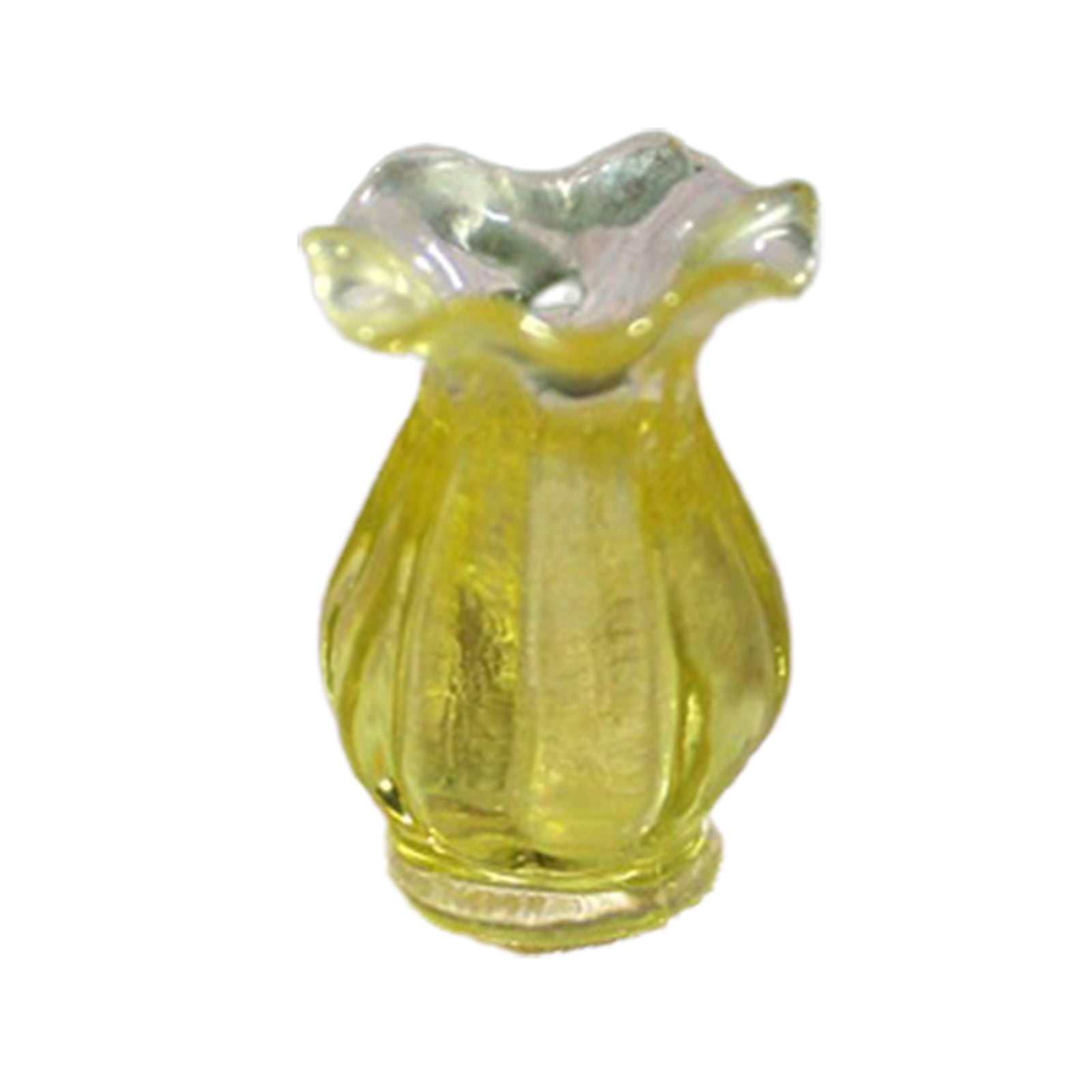 Farfi Mini Vase Good Craftsmanship Comfortable Hand Feeling Resin Mini ...