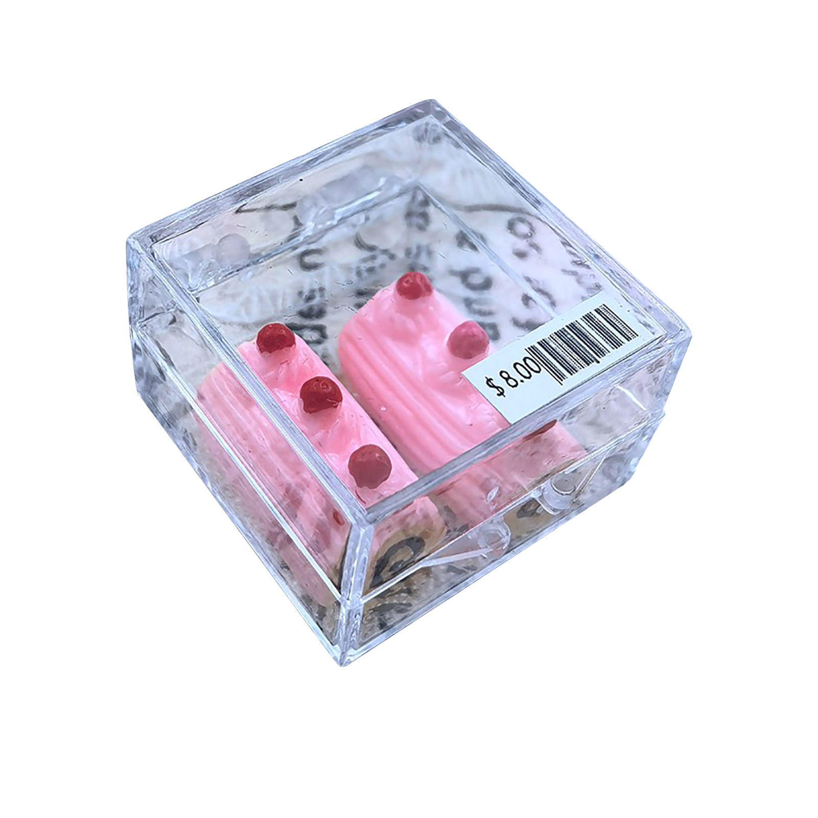 Farfi Miniature Food Lovely Realistic Small Adorable Smooth Surface DIY ...