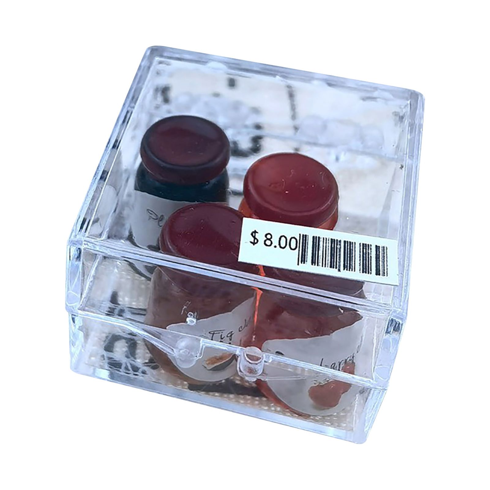 Farfi Miniature Food Lovely Realistic Small Adorable Smooth Surface DIY ...