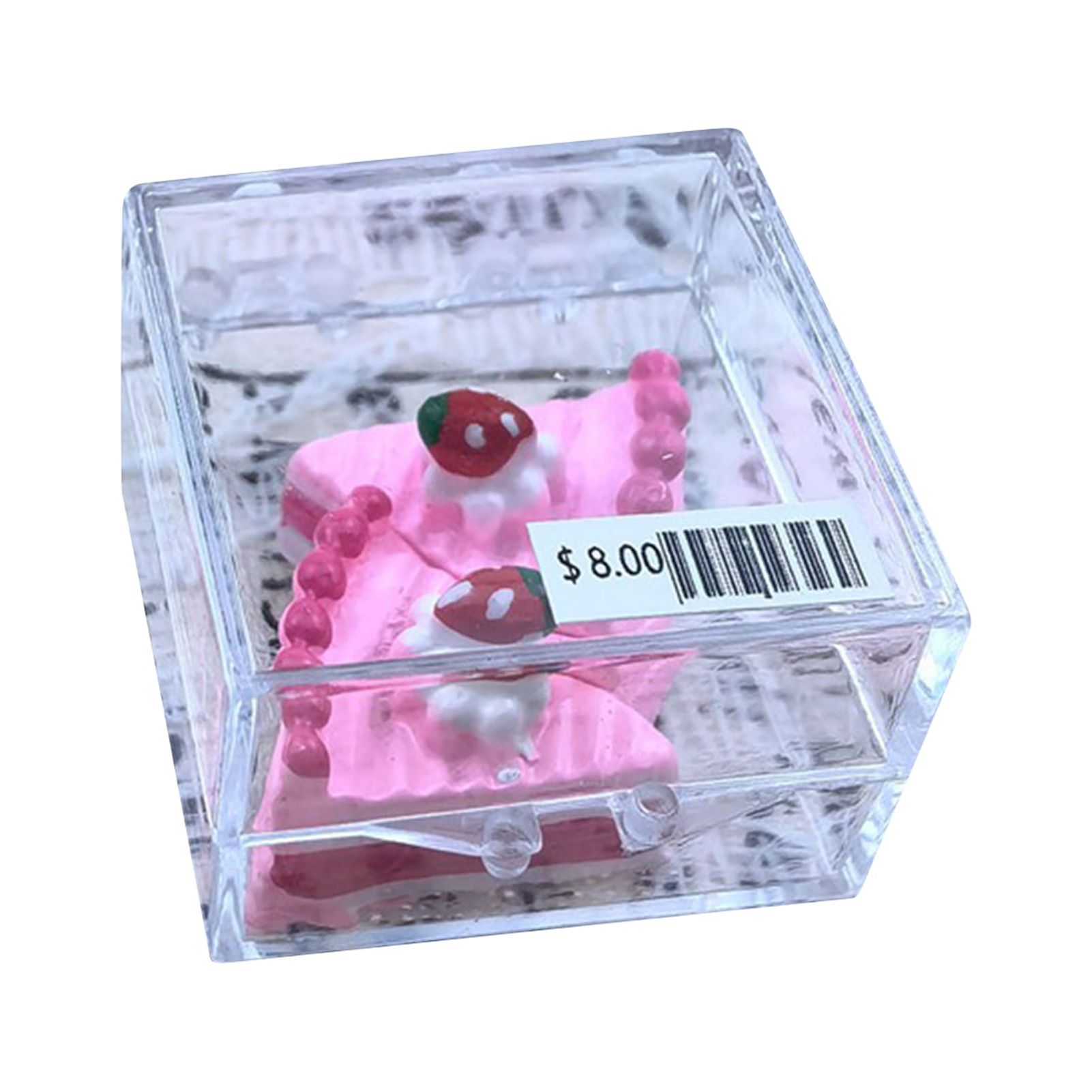 Farfi Miniature Food Lovely Realistic Small Adorable Smooth Surface DIY ...