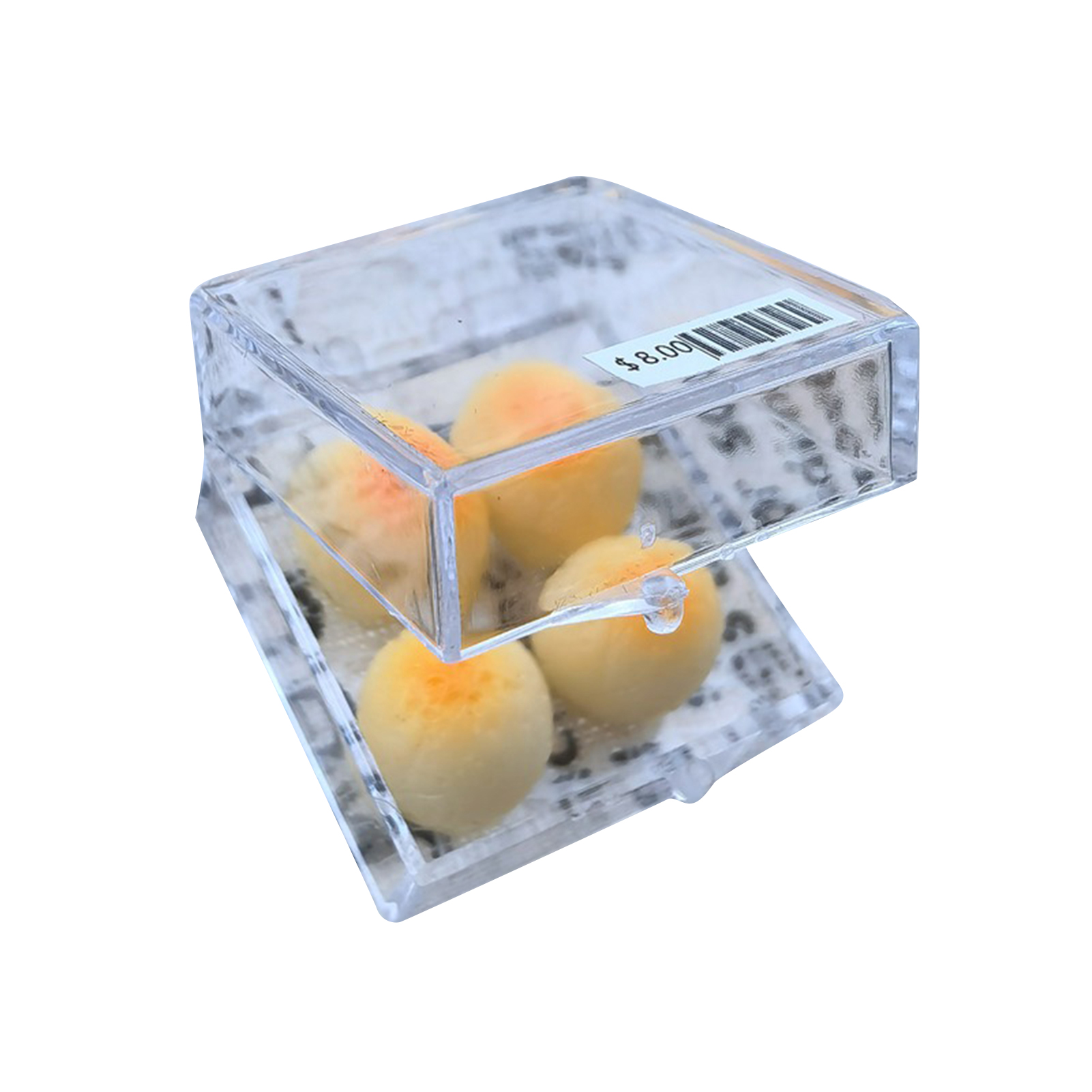 Farfi Miniature Food Lovely Realistic Small Adorable Smooth Surface DIY ...