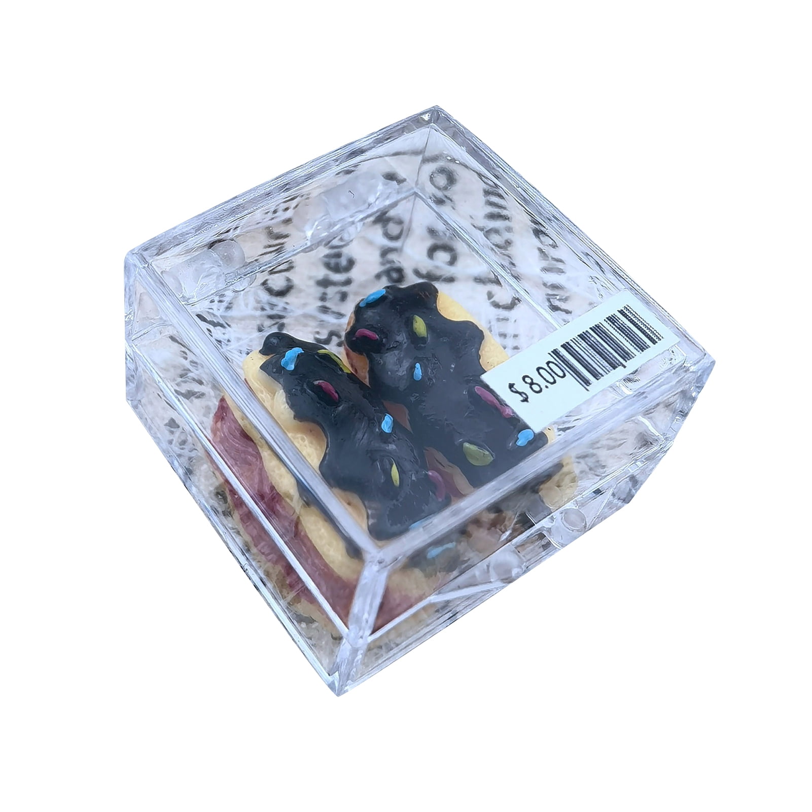 Farfi Miniature Food Lovely Realistic Small Adorable Smooth Surface DIY ...