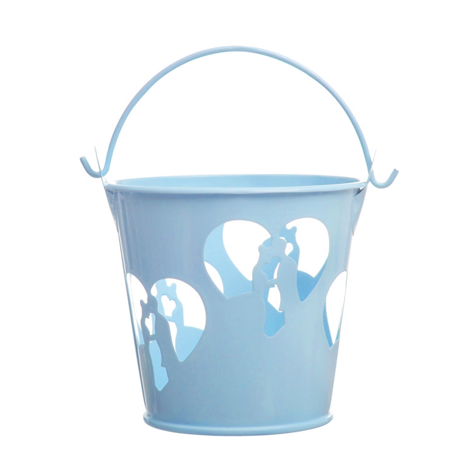 Farfi Modern Style Multi-purpose Candy Storage Bucket Metal Beautiful ...