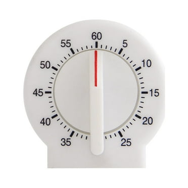 Mainstays Analog Kitchen Timer, White - Walmart.com