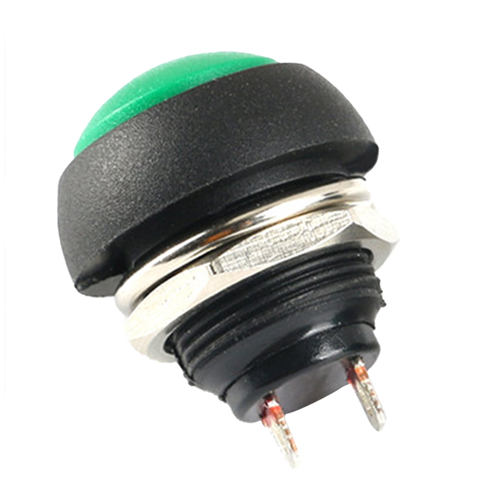 Farfi PBS-33B 12mm Waterproof Momentary Push Button Mini ON/Off Rest ...