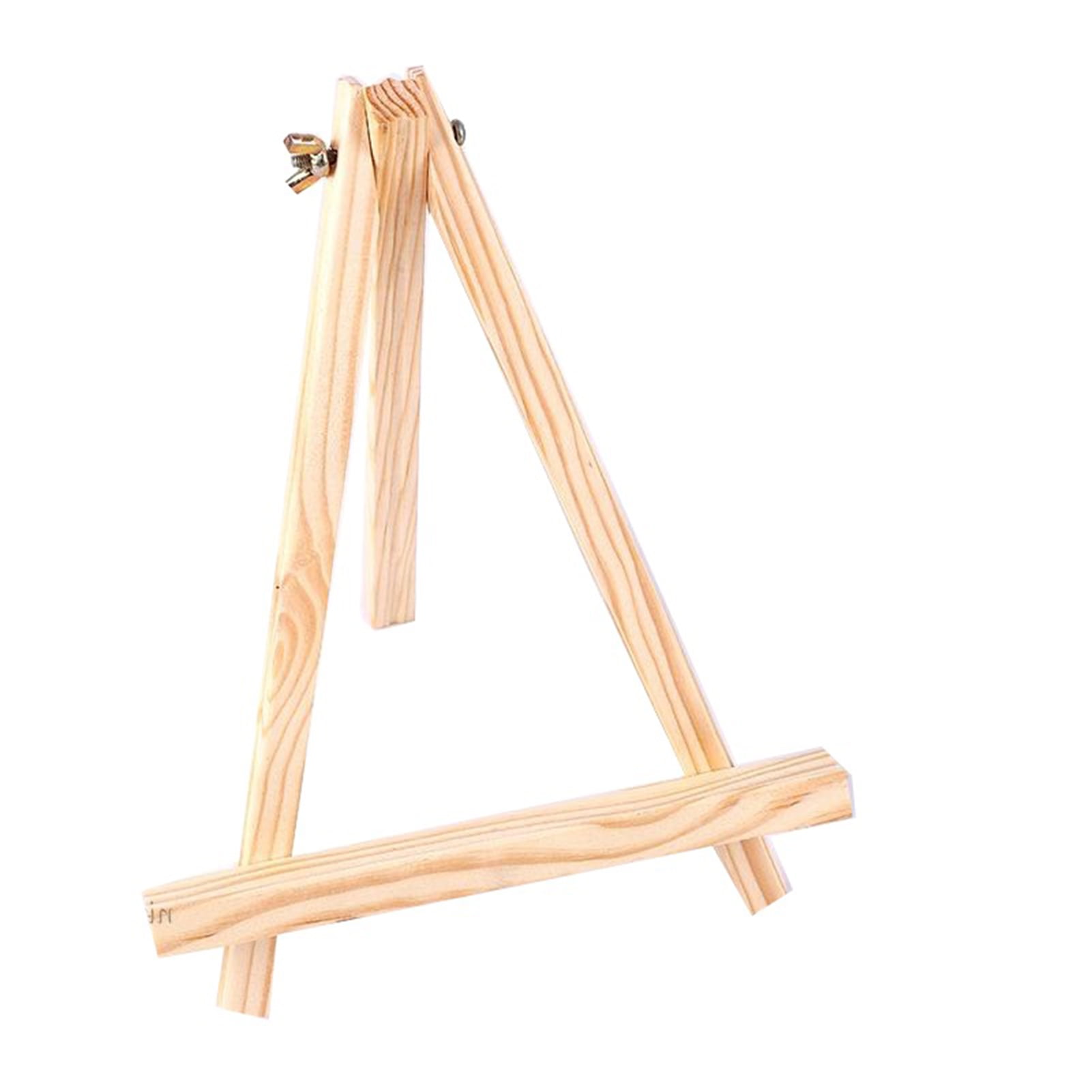 Farfi Painting Display Stand Foldable Wooden Triangle Easel Holder ...