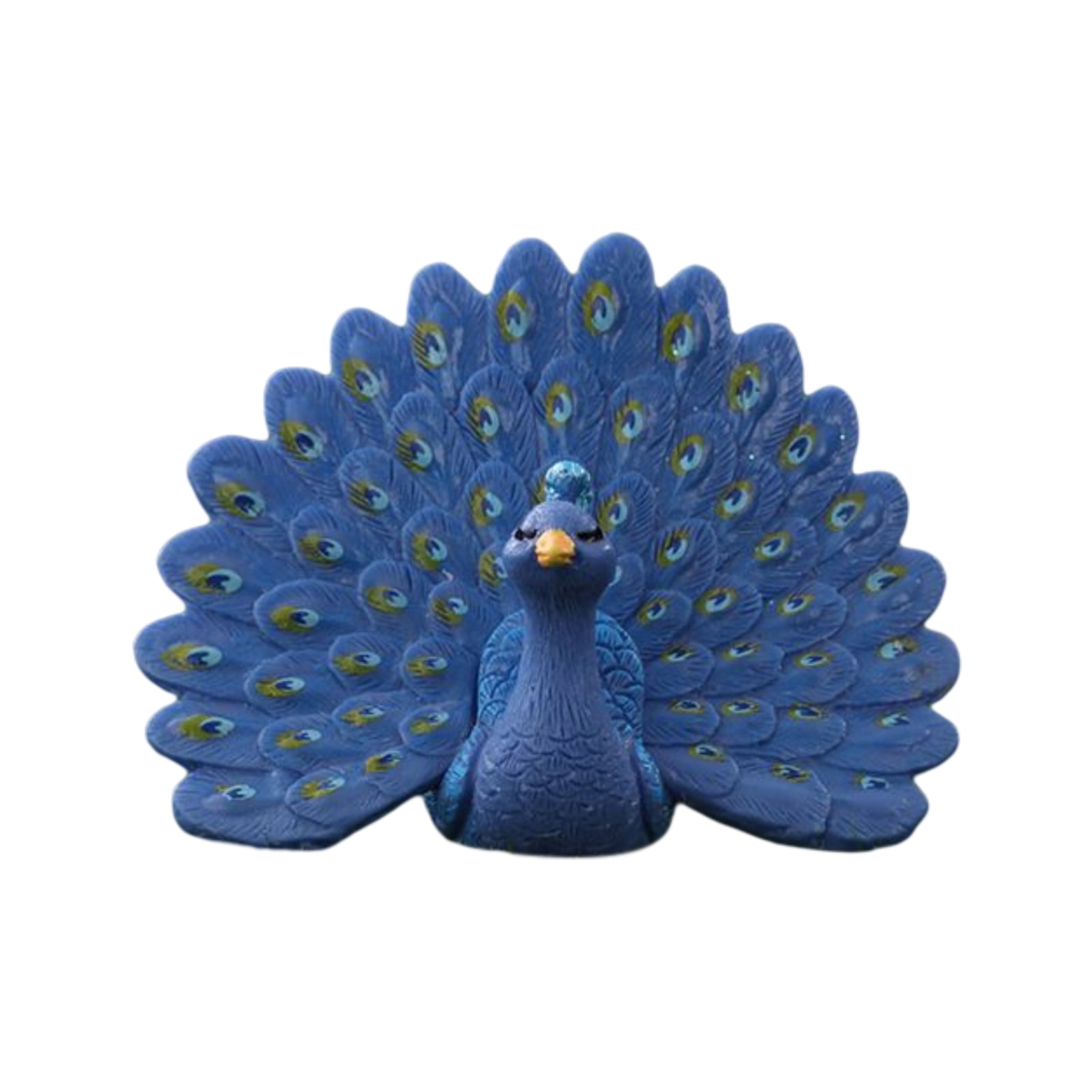 Farfi Peacock Ornament Decorative Realistic Hand-crafted Photo Props ...