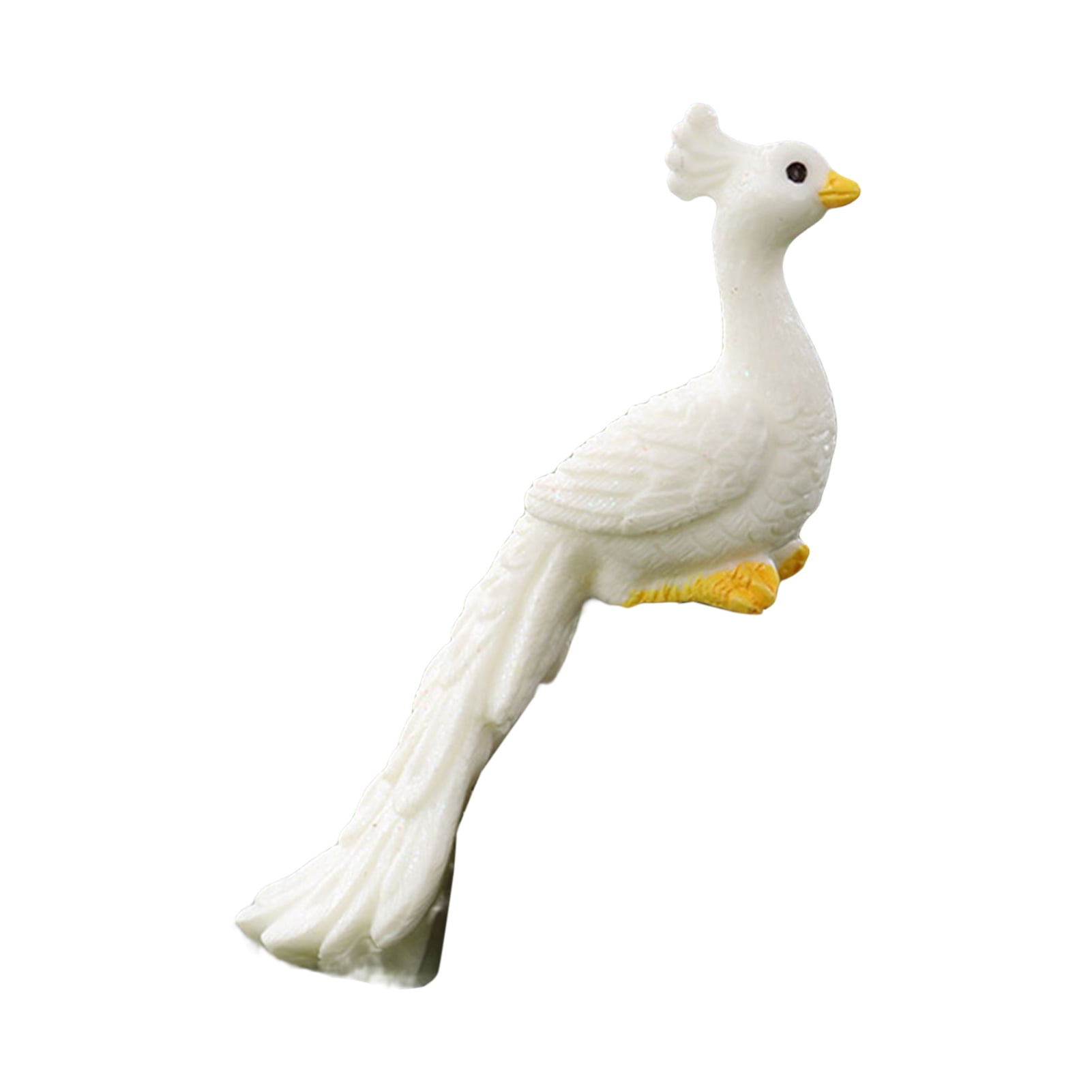 Farfi Peacock Ornament Decorative Realistic Hand-crafted Photo Props ...