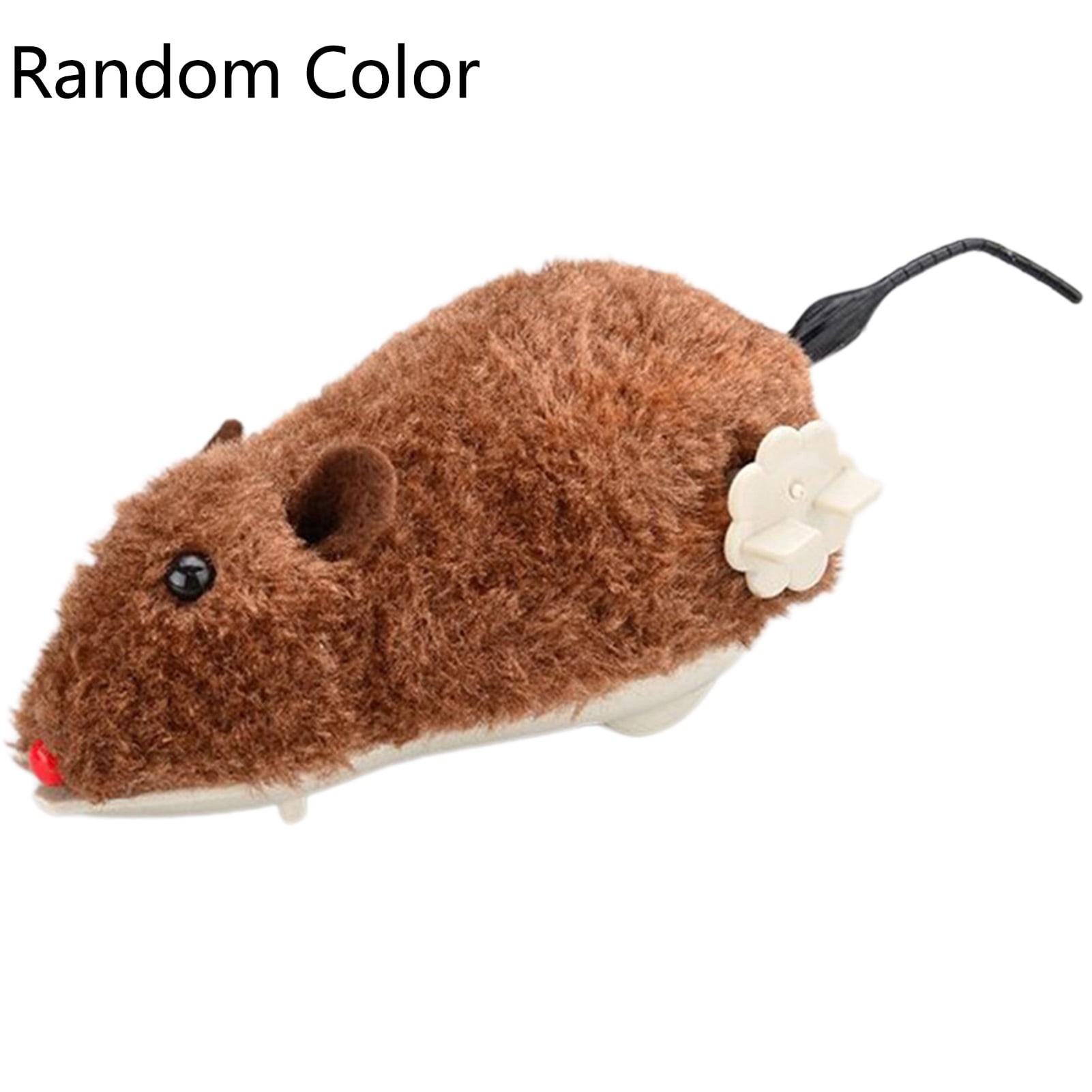 Farfi Pet Dog Cat Plush Funny Toy Mouse Animal Clockwork Wind Up ...