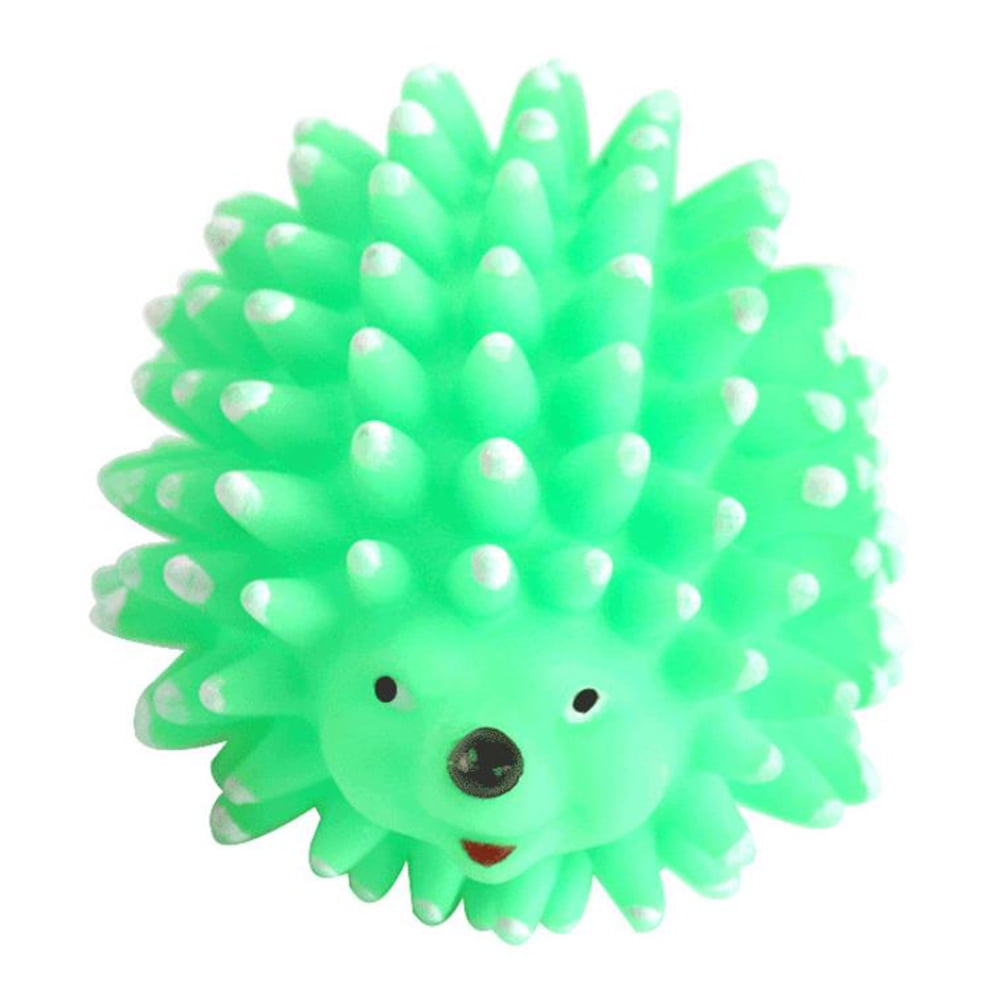 Farfi Pet Dog Puppy Cute Hedgehog Shape Doll Interactive Squeaky Chew ...