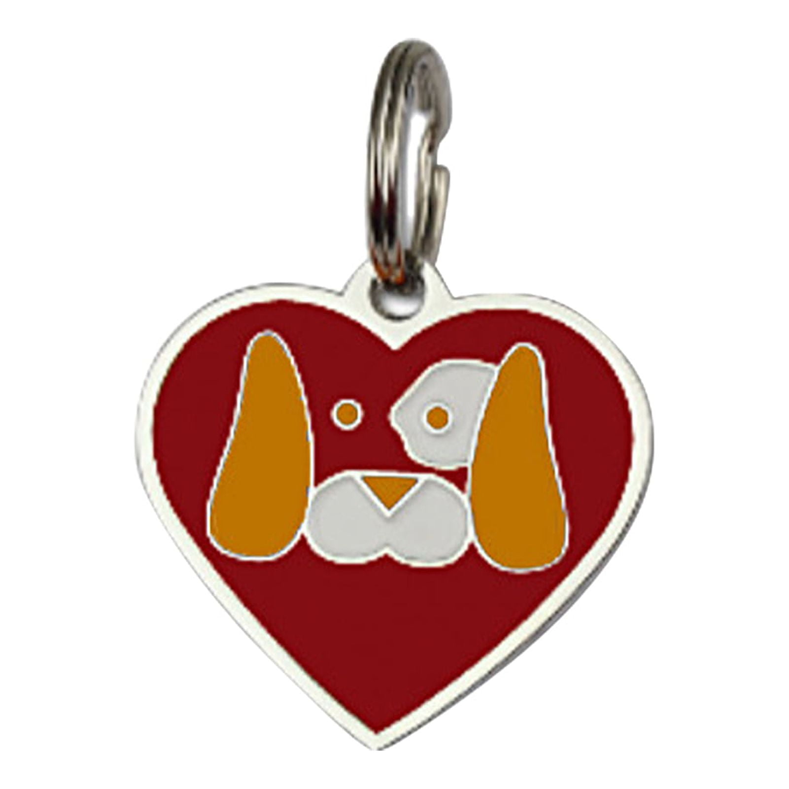 Farfi Pet ID Tag High Durability Rust-proof Metal Double-Sided Engraved ...