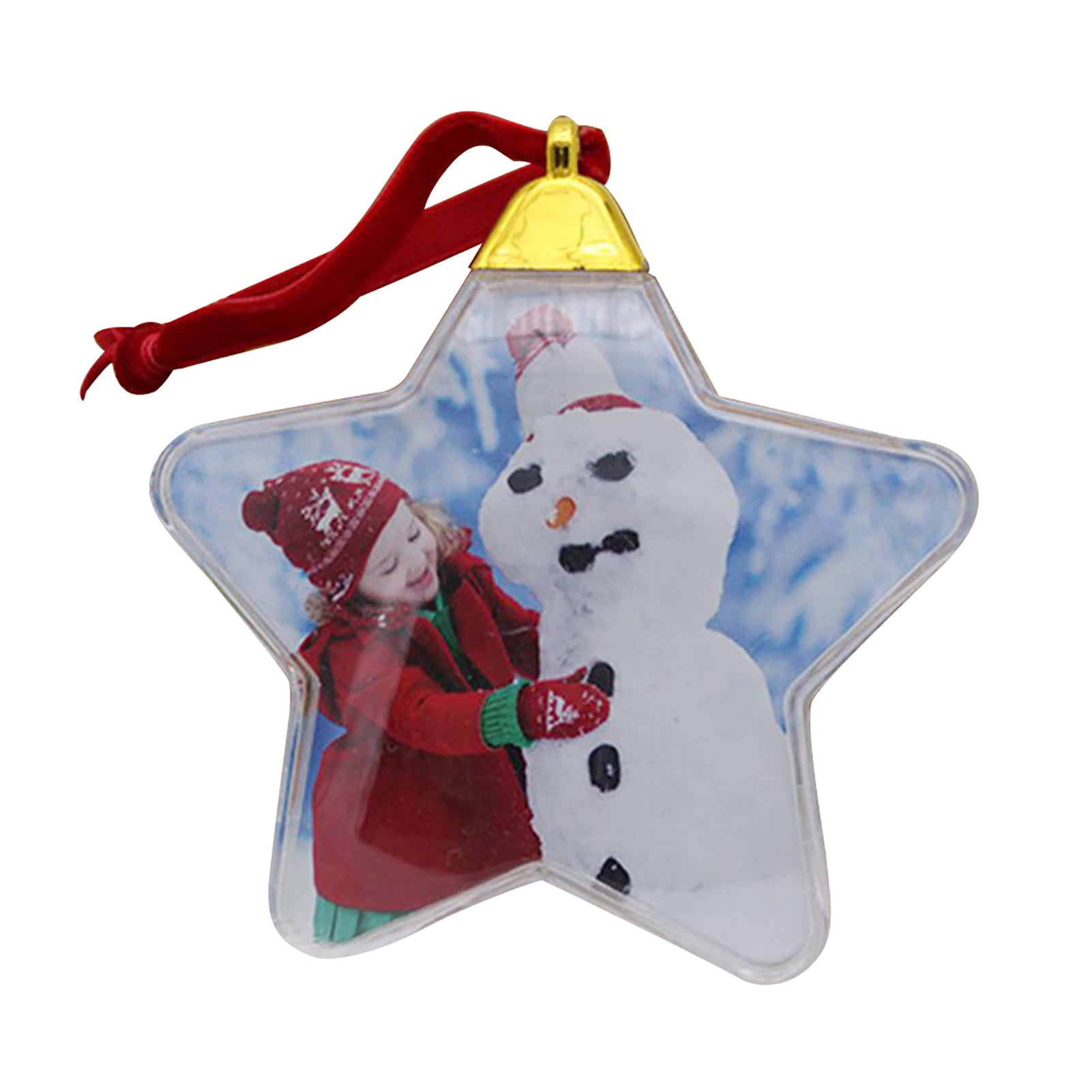 Farfi Photo Frame Creative Star Shape Round Memorable Bouquet Photo ...