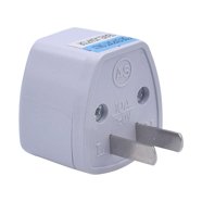 Ge 58900 Polarized Grounding Adapter Plug (gray) - Walmart.com