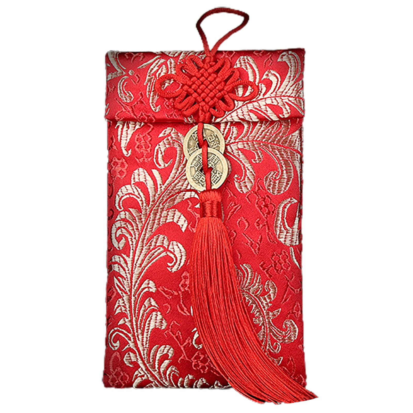 Farfi Propitious Clear Pattern Red Envelope Satin Auspicious Elegant ...