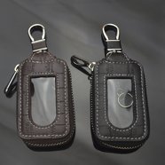 Size one size Leather Snap Close Double Key Case - Walmart.com