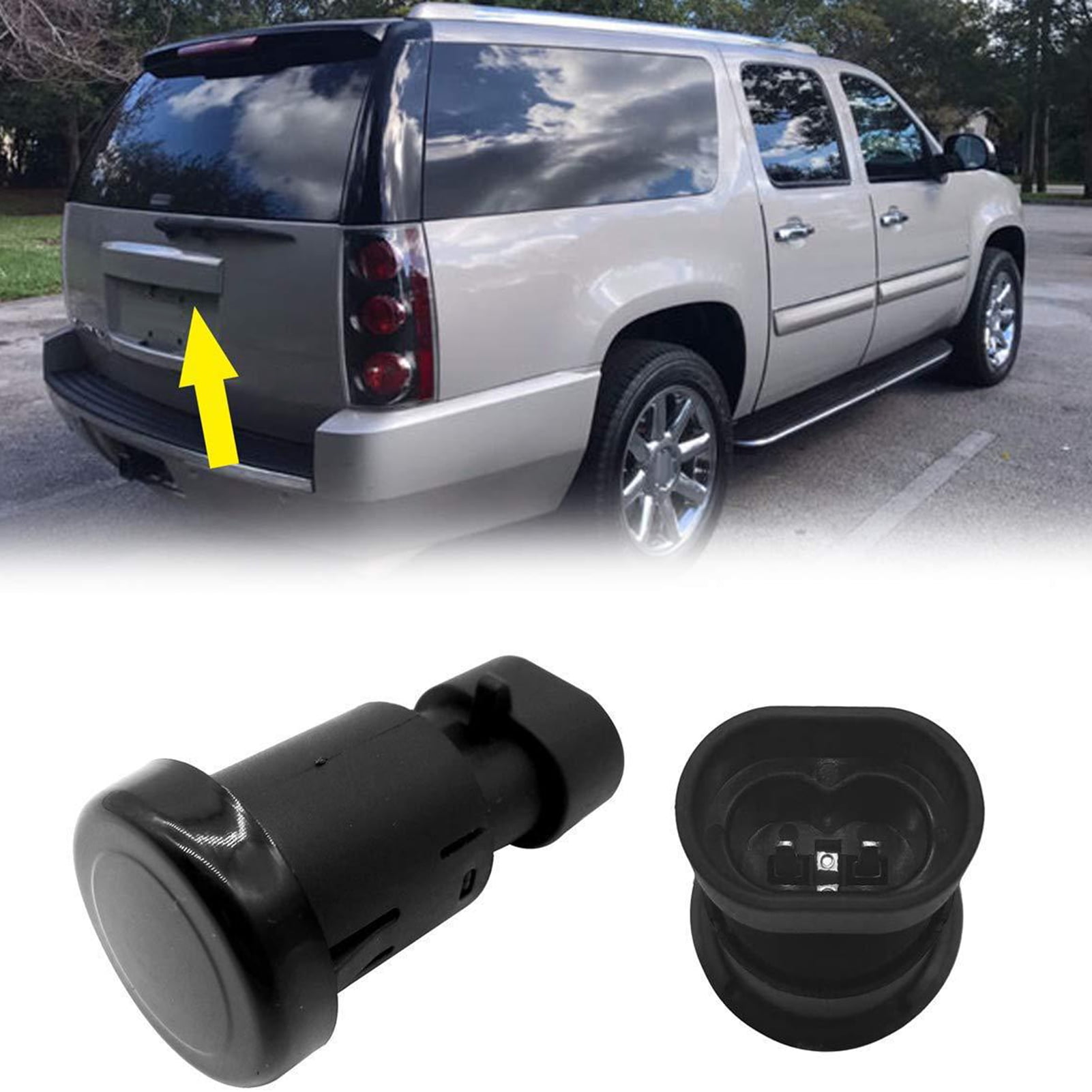 Farfi Rear Liftgate Window Glass Release Switch Button Plastic ...