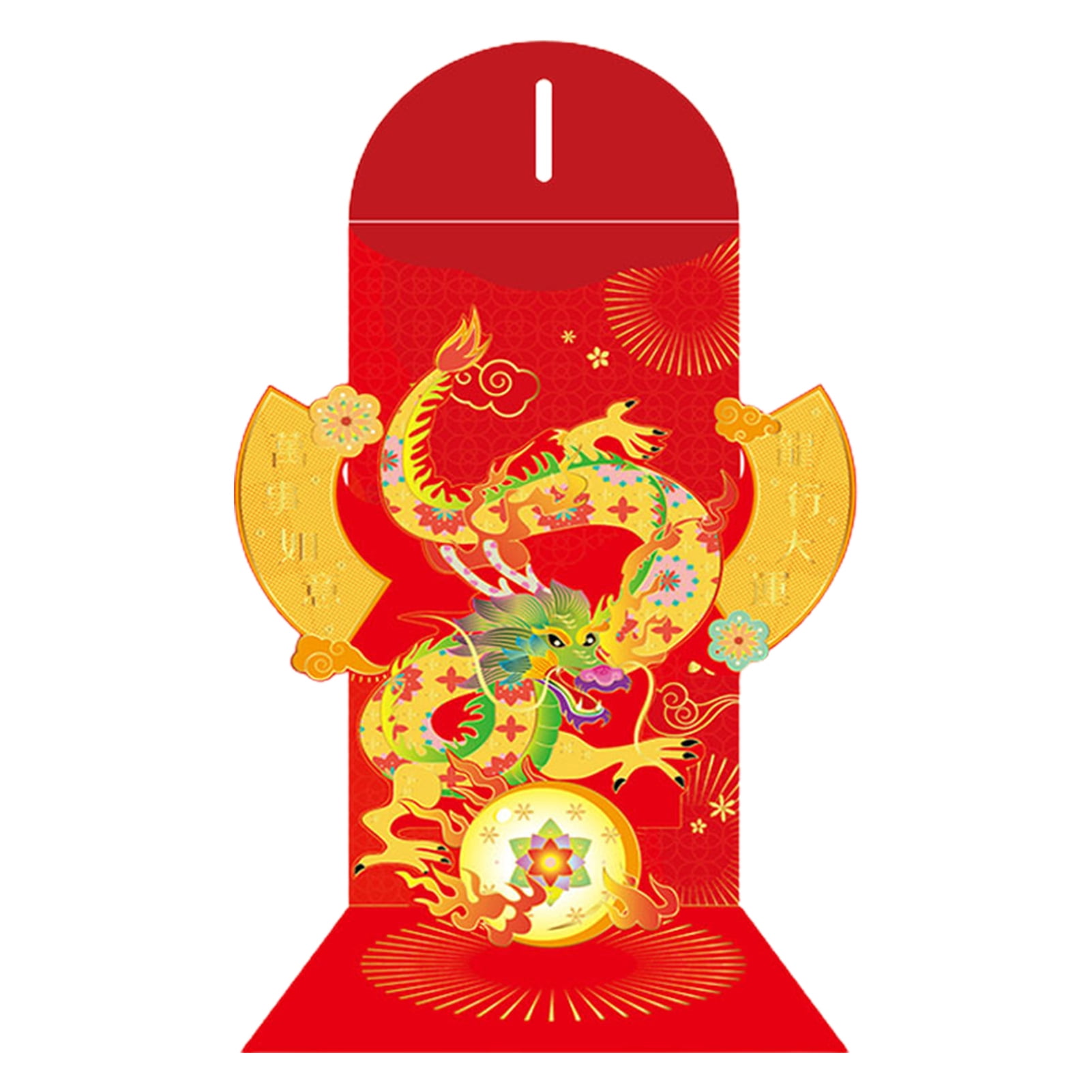 Farfi Red Envelope Vibrant Color 3D Visual Design 2024 Spring Festival ...