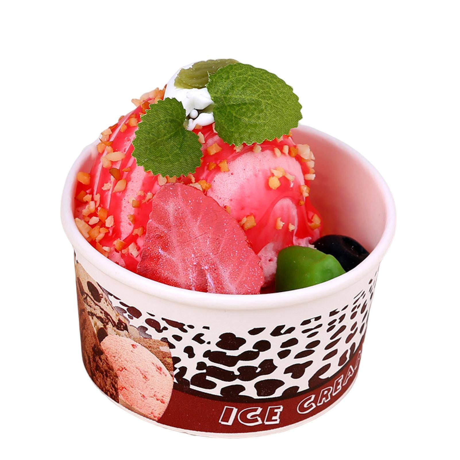 Farfi Simulated Ice Cream Realistic Handmade Photography Props Children ...