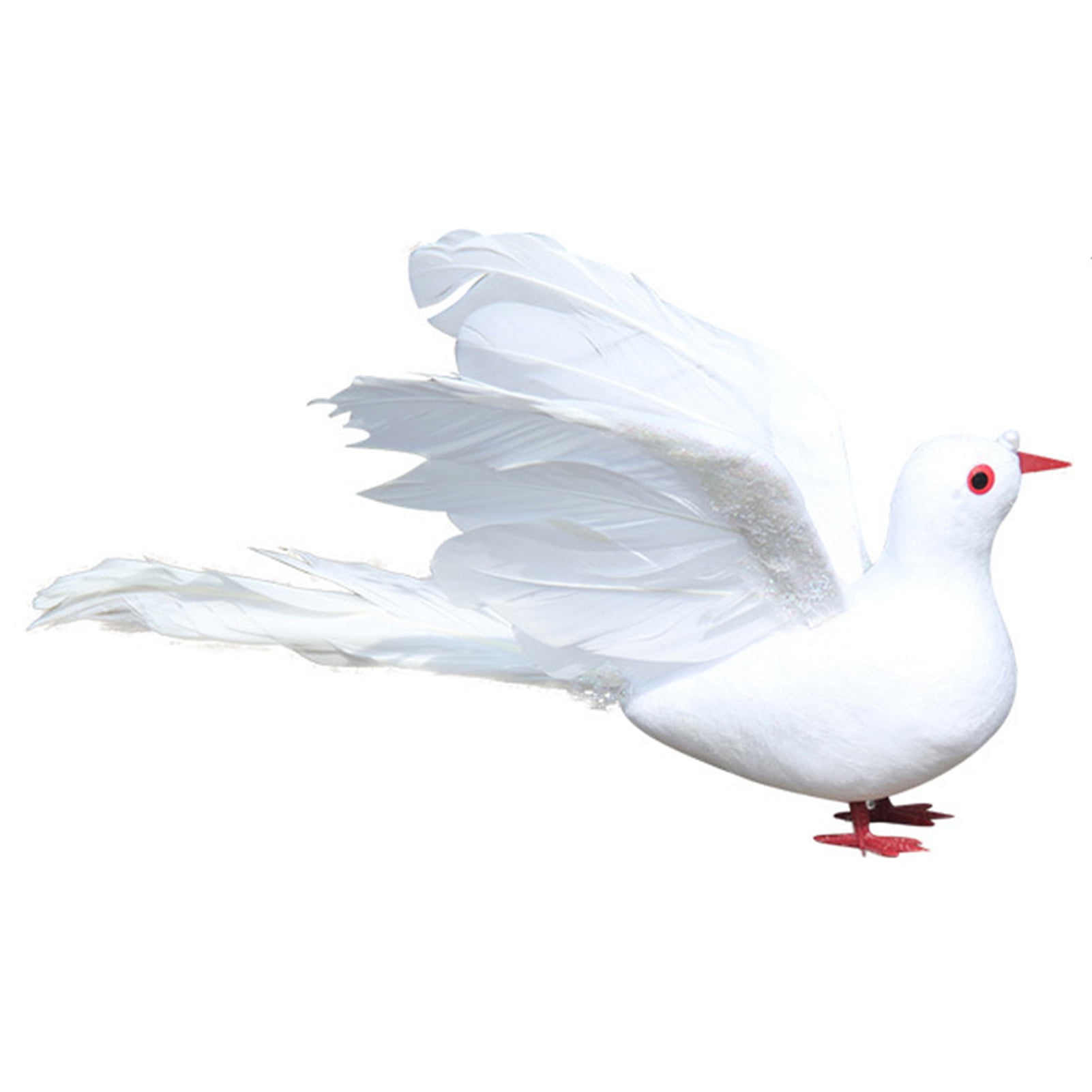 Farfi Simulation Pigeon Vivid 3D Eyes Sequins Design Realistic Looking ...