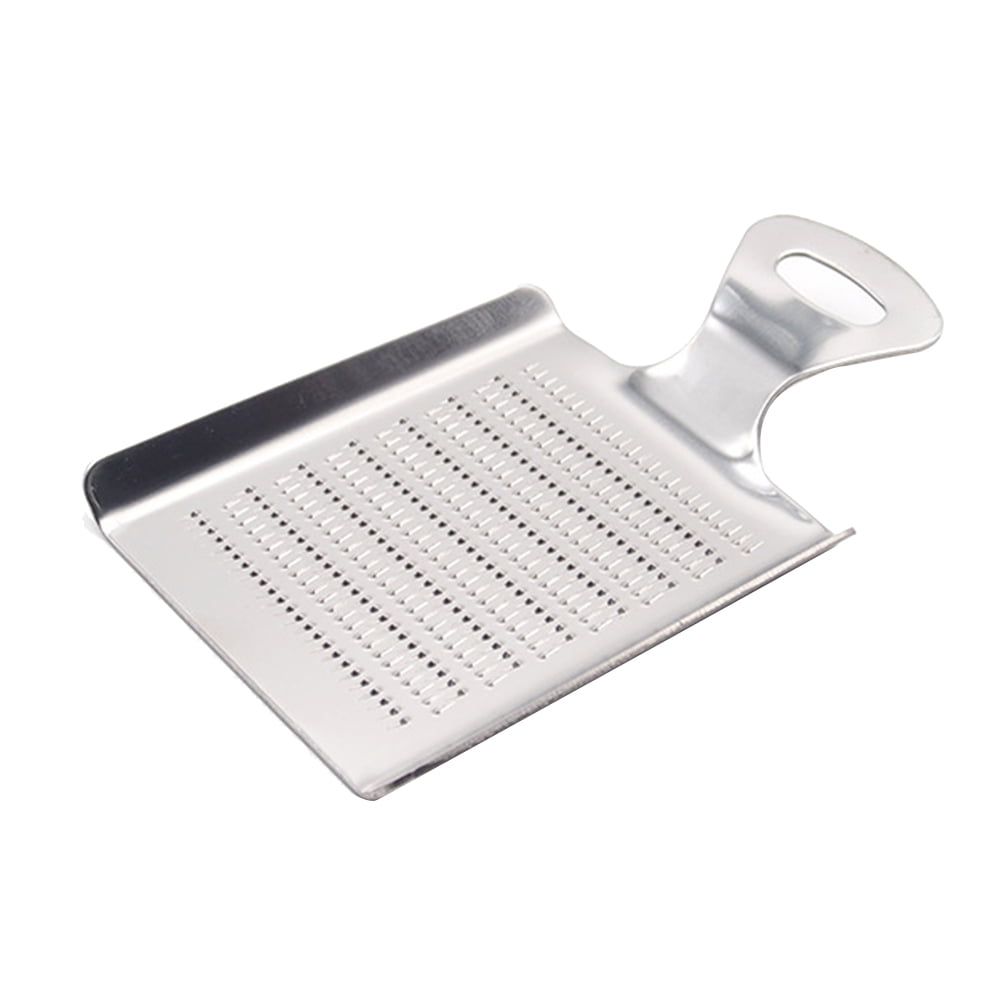 Farfi Stainless Steel Ginger Garlic Grater Crusher Spoon Tray Grinding ...