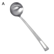 Spoon with Spout Soup Spoons Deep Soup Ladle Kitchen Gadget Stainless ...