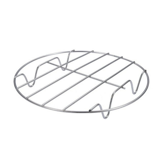 Farfi Stainless Steel Steaming Rack Multifunctional Cooling Rack Round ...