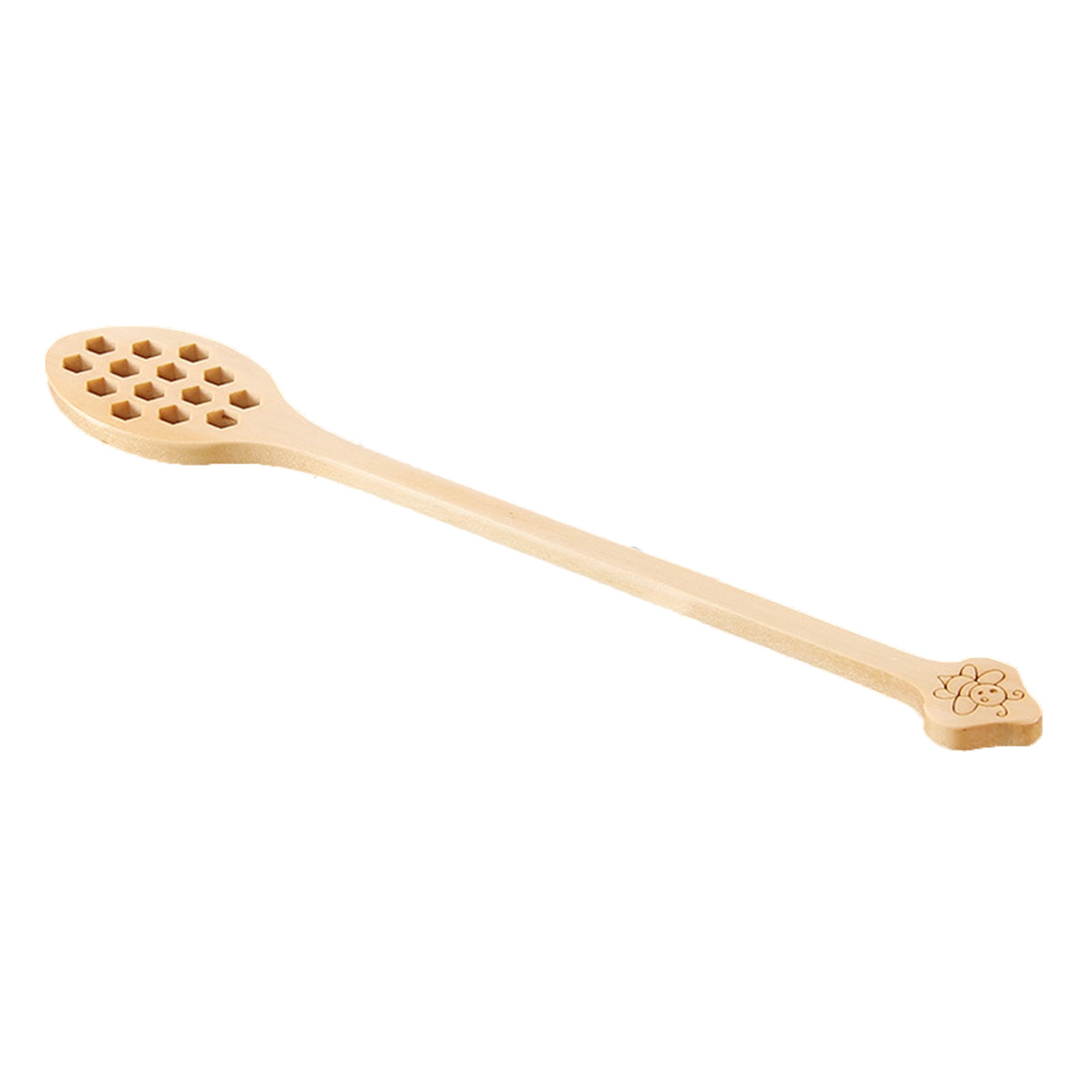 Farfi Stirring Spoon Hole Design Long Handle Multi-use Wooden Mixing ...