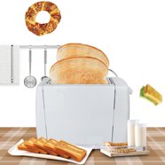 Mainstays 2 Slice Wide Slot Toaster with Crumb Tray, Black, TA1057 ...