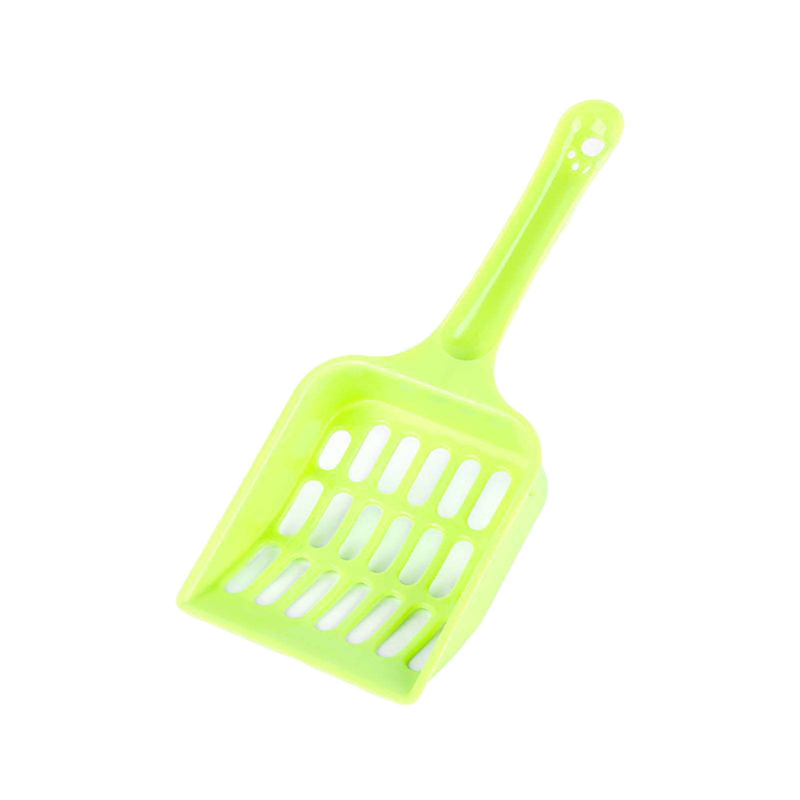 Farfi Tray with Handle Compact Solid Color Cat Litter Sifter (Green ...