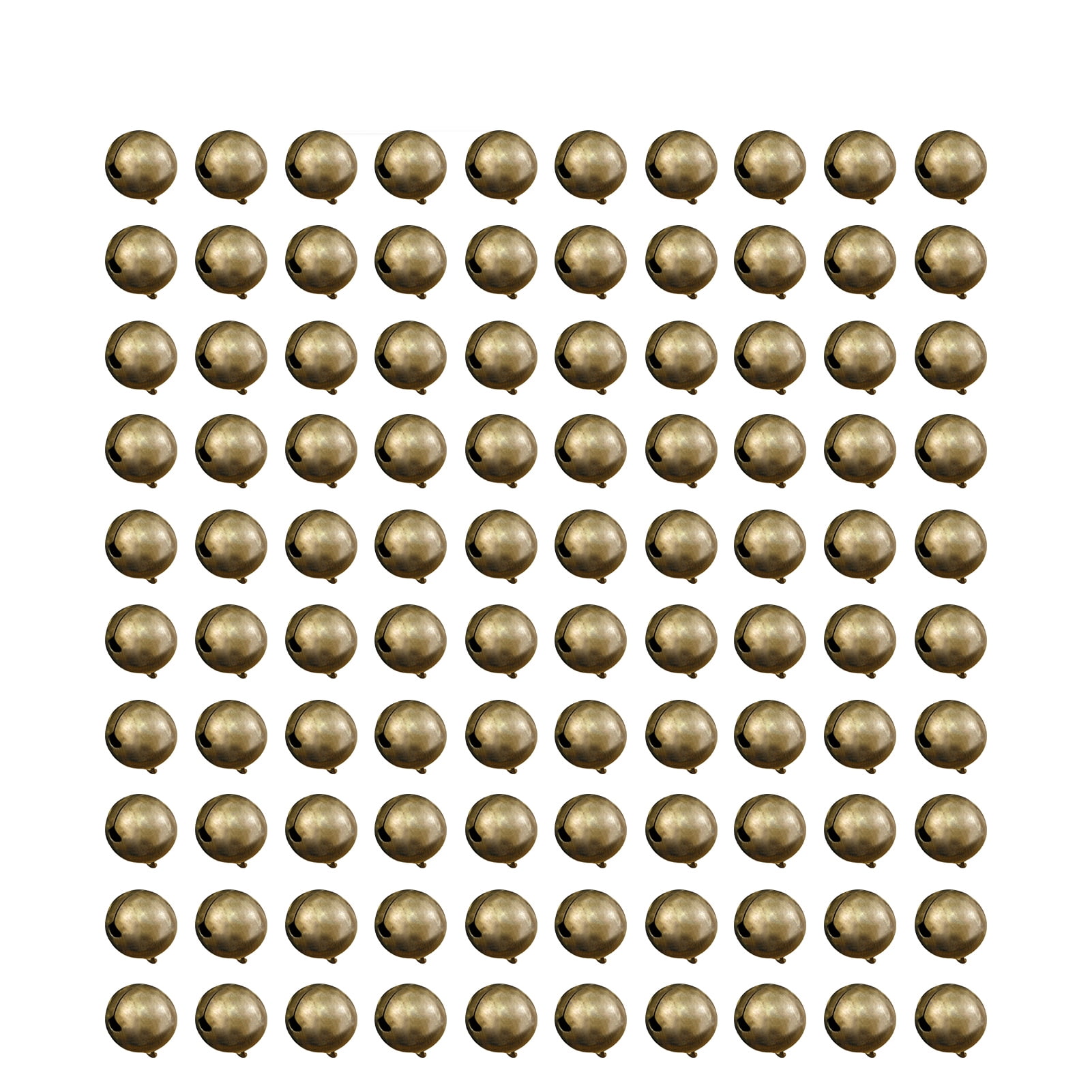 Farfi Vintage Bronze Metal Christmas Jingle Bells Charms for Festival ...