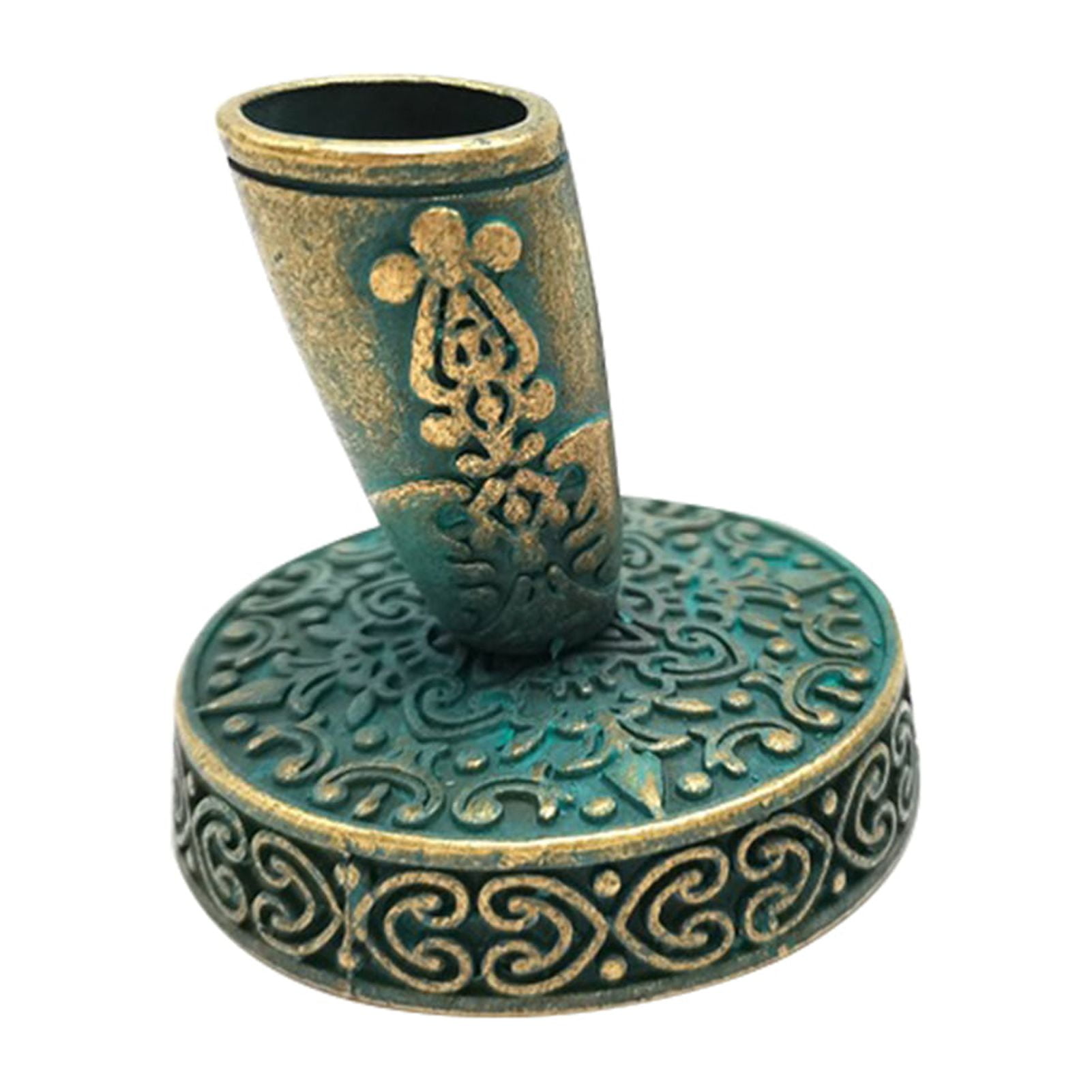 Farfi Vintage Mini Stable Alloy Pen Holder Storage Rack Organizer ...