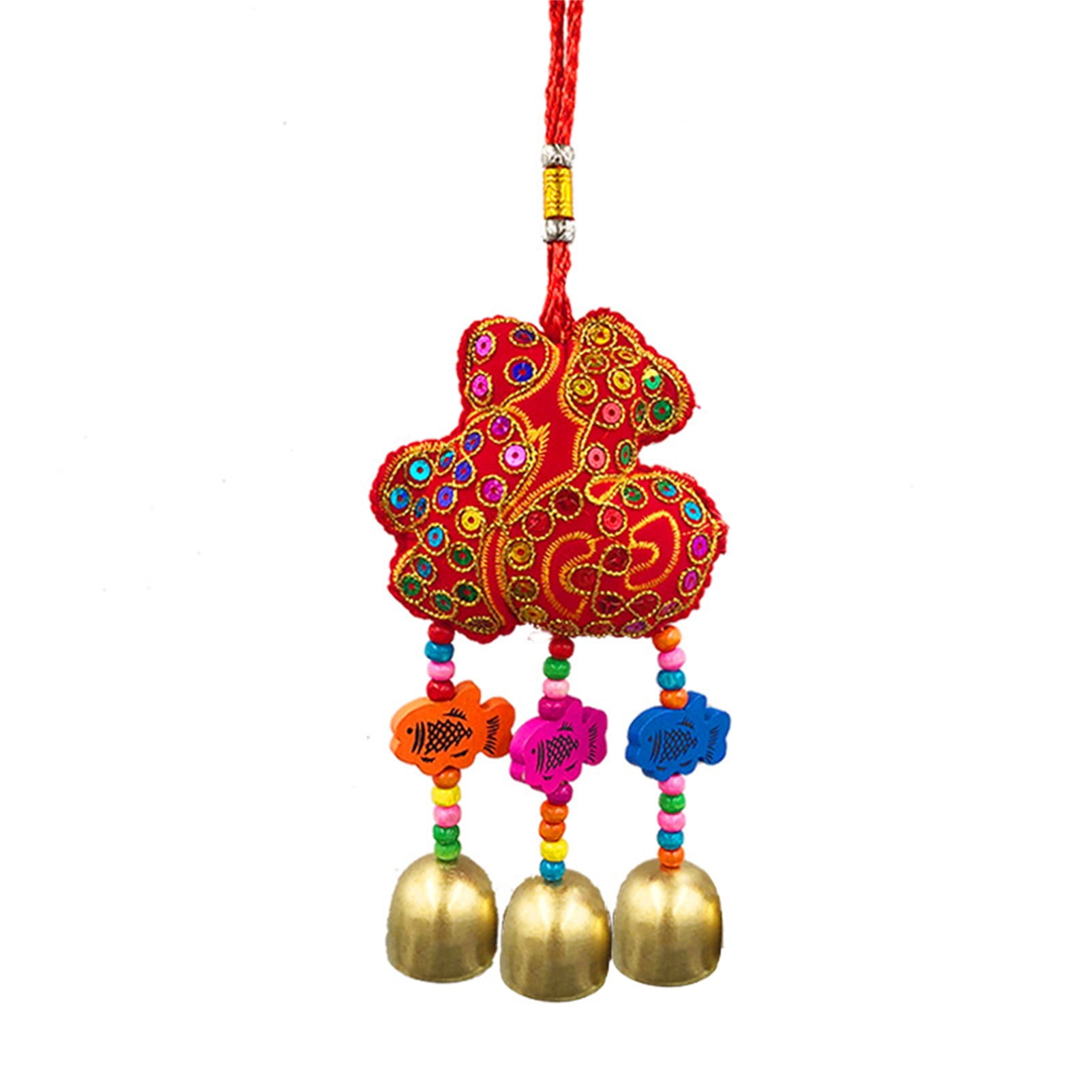 Farfi Wind Chimes Sachet Adorable Multi-pattern Chinese Style Car ...