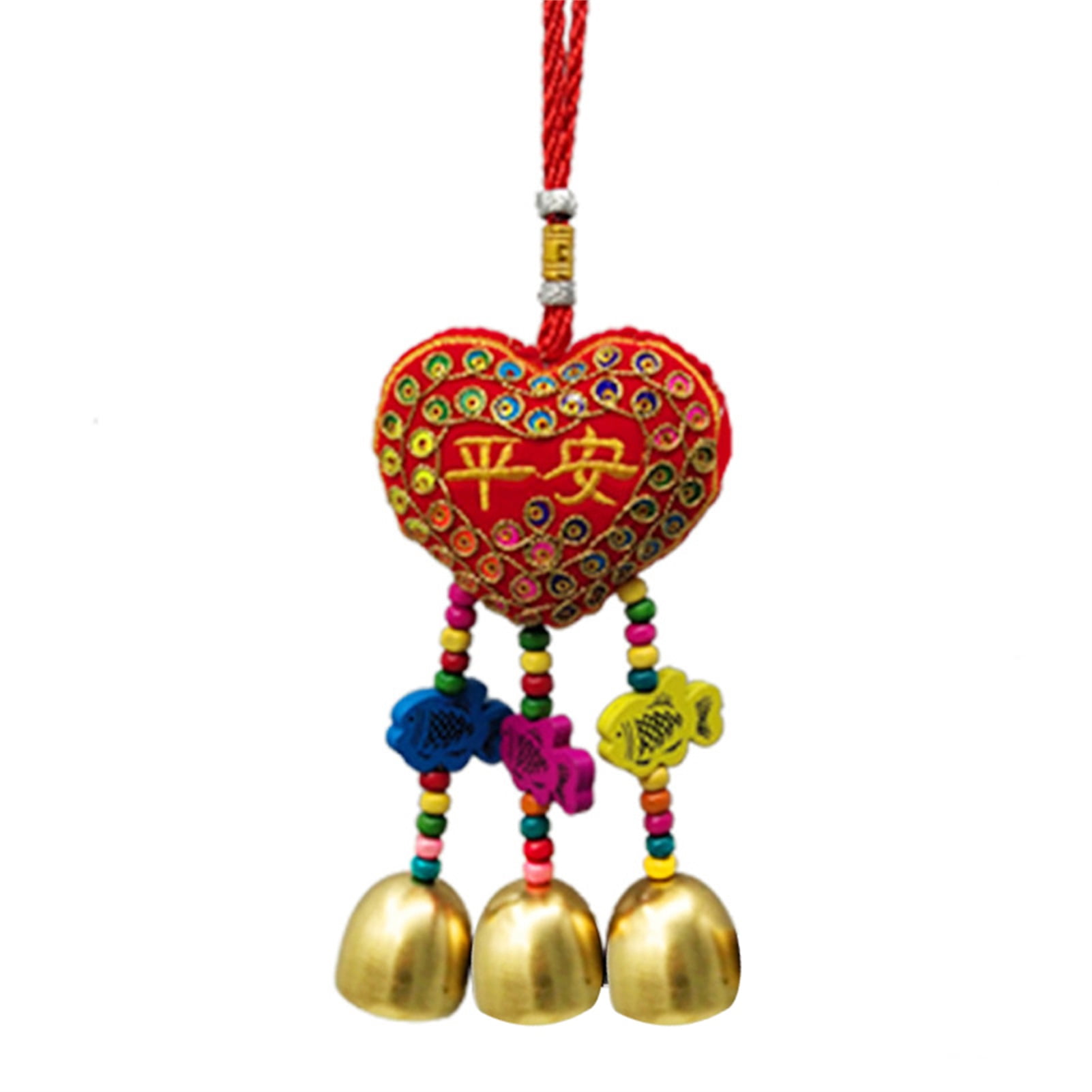 Farfi Wind Chimes Sachet Adorable Multi-pattern Chinese Style Car ...