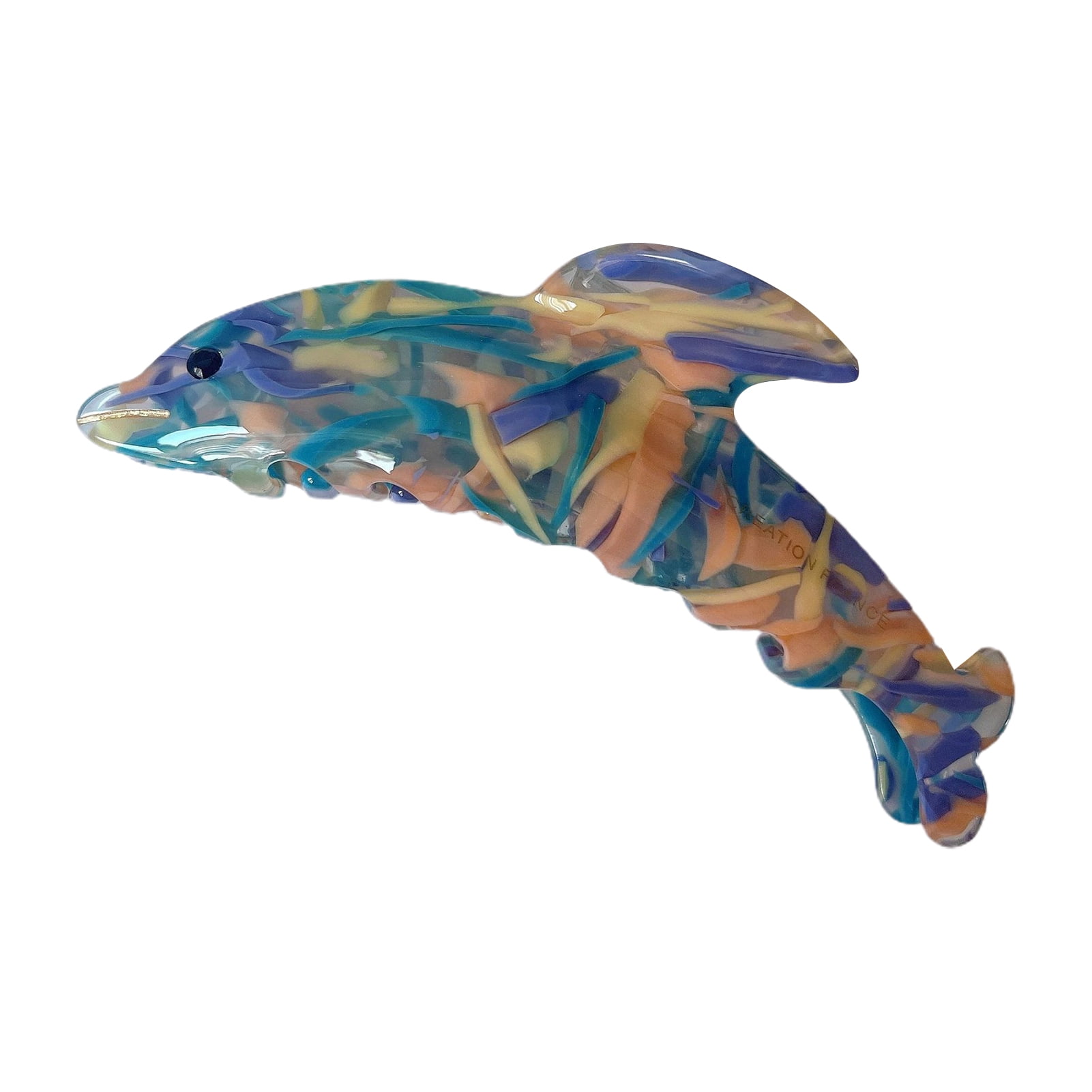 Farfi Women Hair Gripper Dolphin Shape Hair Claw Anti-slip Strong Claw ...