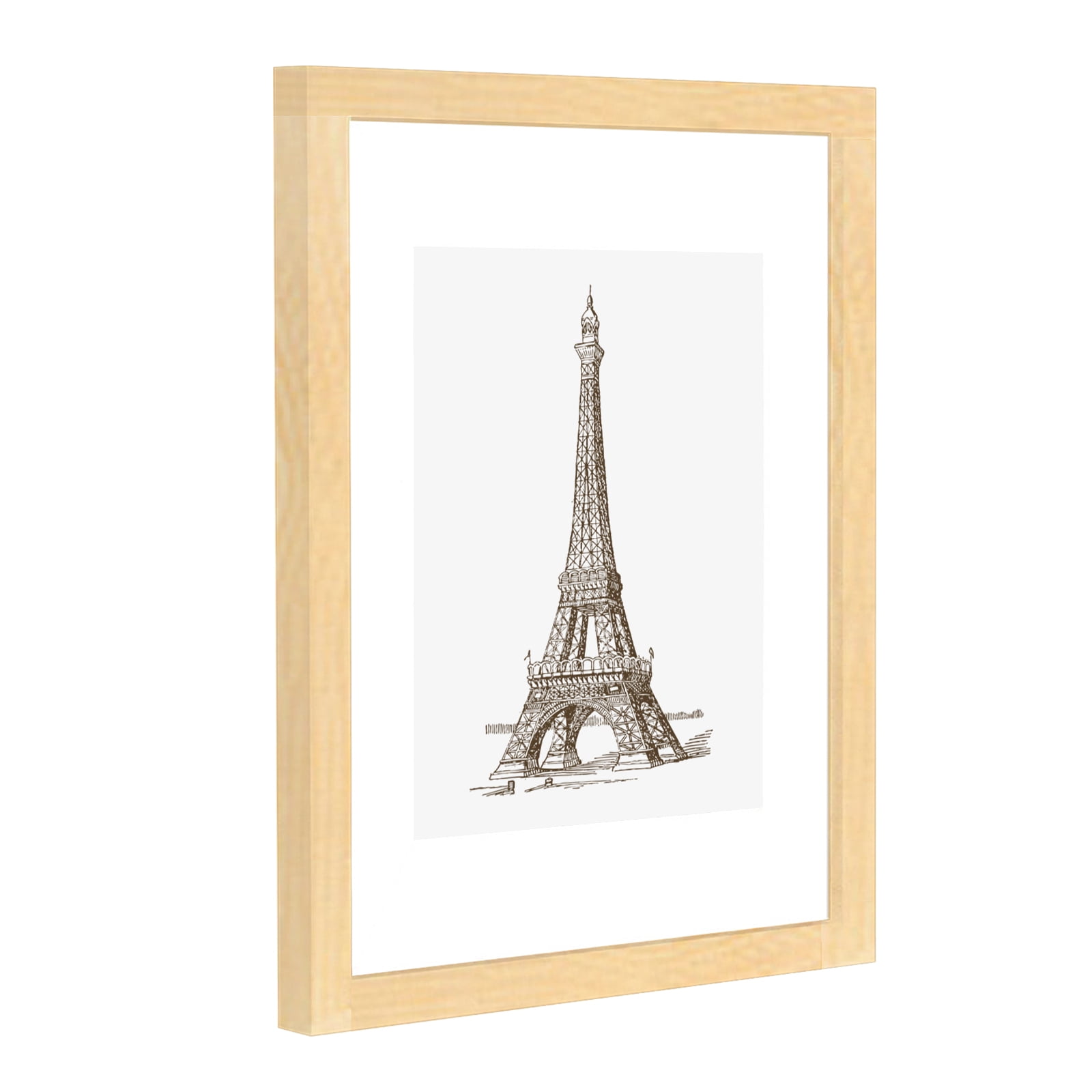 Farfi Wooden Picture Frames, 8x10 Pictures Frame Rectangle Photo Frame ...